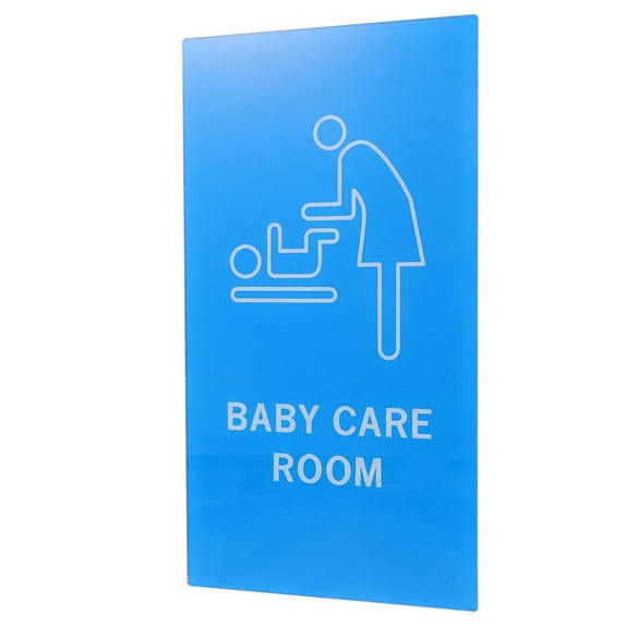 MLINS Baby Changing Area Sign Newborn Restroom Signs Diaper Change Men ...