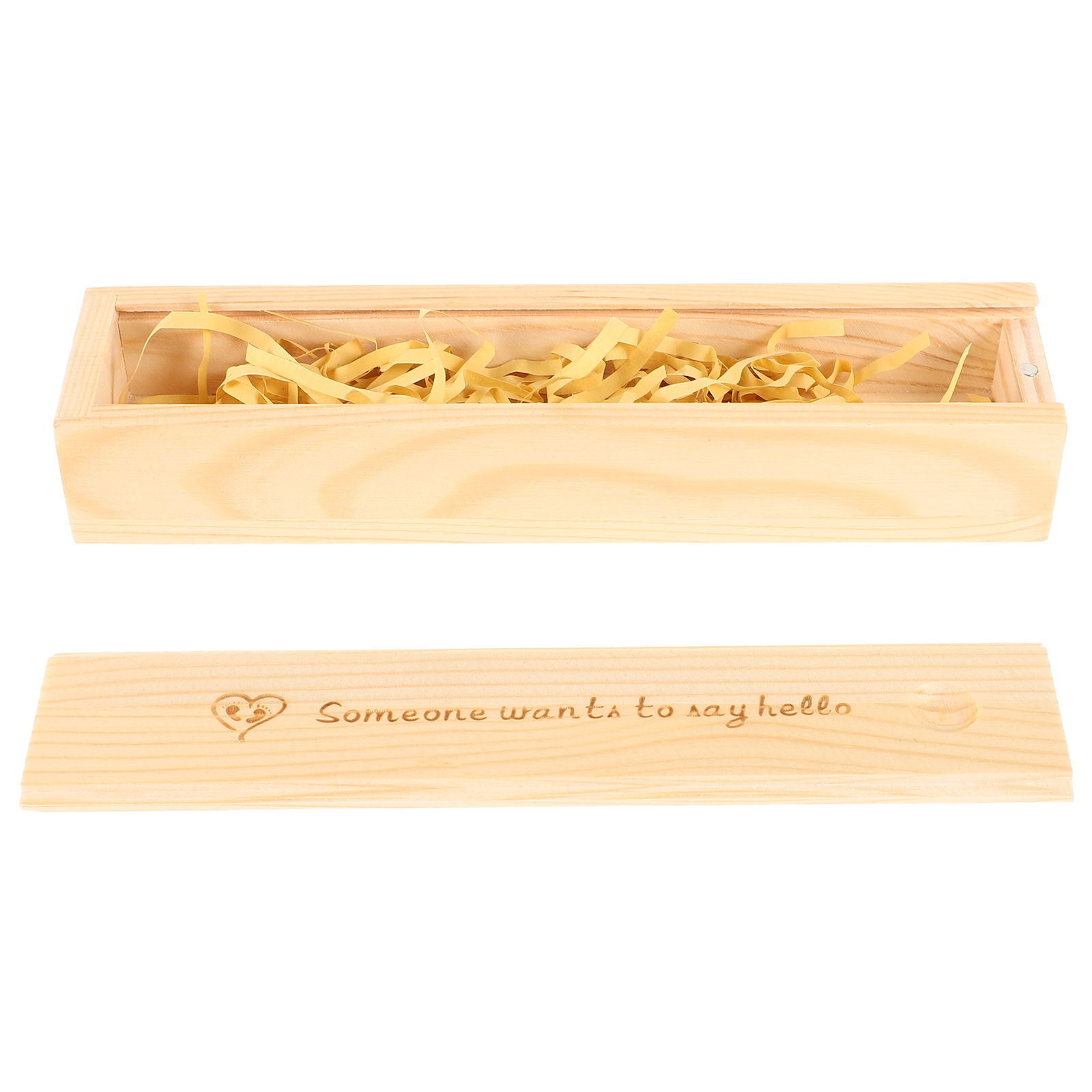 MLINS Baby Safe Paint Handprint Kit Pregnancy Test Stick Wooden Box ...