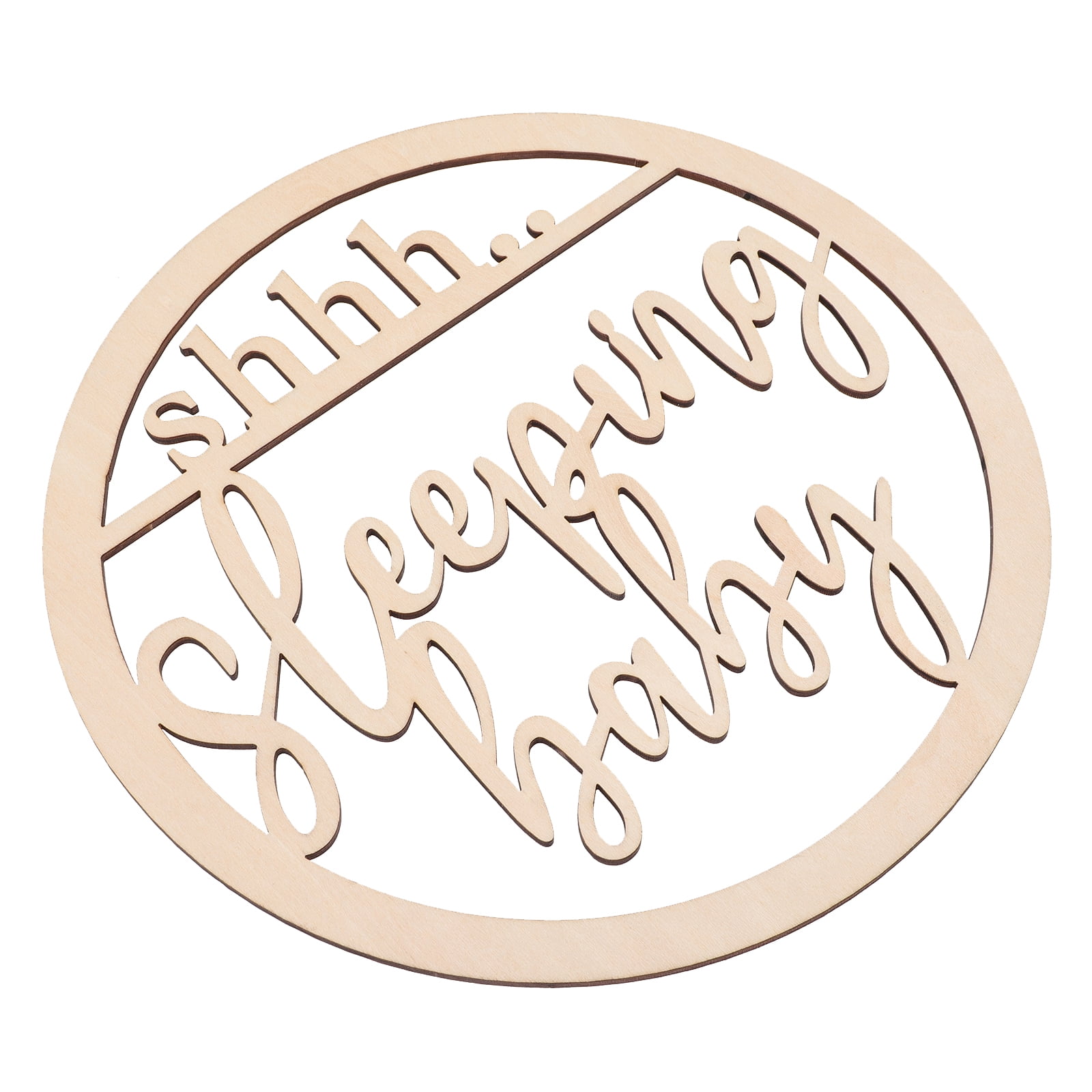 MLINS Baby Sleep Sign Accessories for Fence Door Doorbell Clothes ...