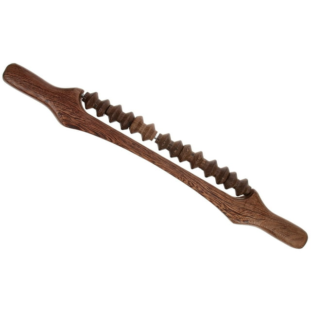 MLINS Back Pusher The Stick Massage Roller Physical Massager Coffee ...