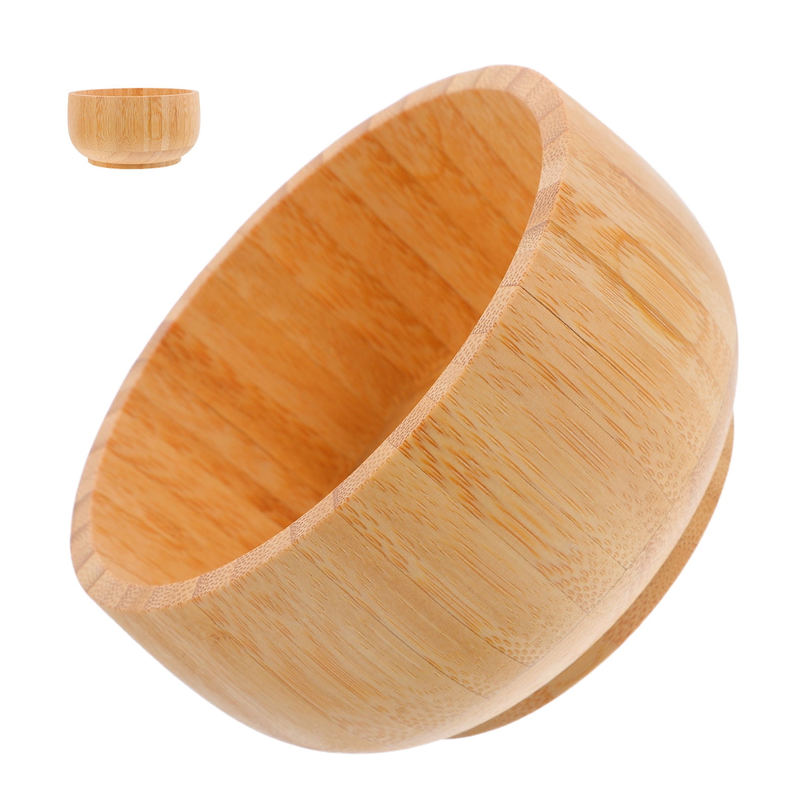 MLINS Bamboo Kids Bowl Insulated and Reusable Lightweight and Portable ...