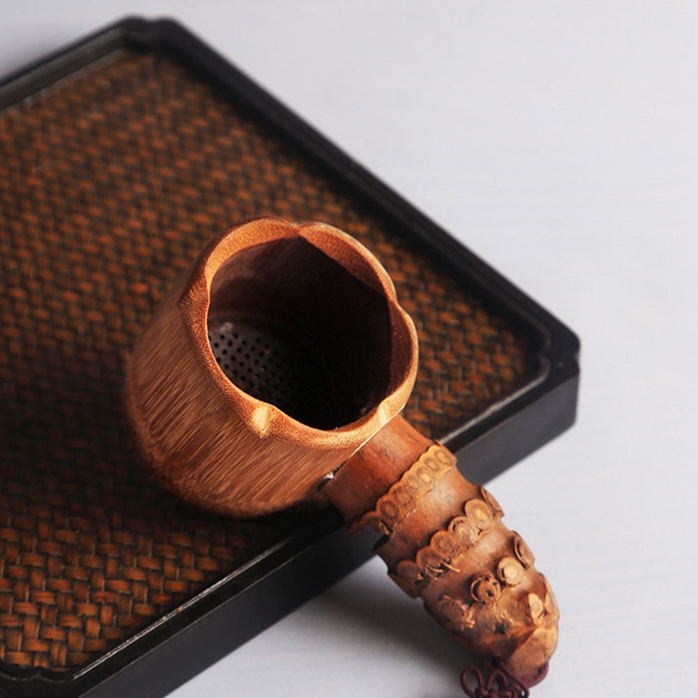 MLINS Bamboo Tea Strainer Japanese Style Tea Filter Bamboo Tea Infuser ...
