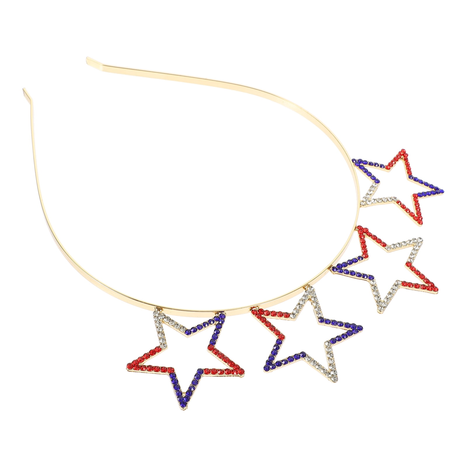 MLINS Bandana Independence Day Headband American Flag Colors Hairband ...