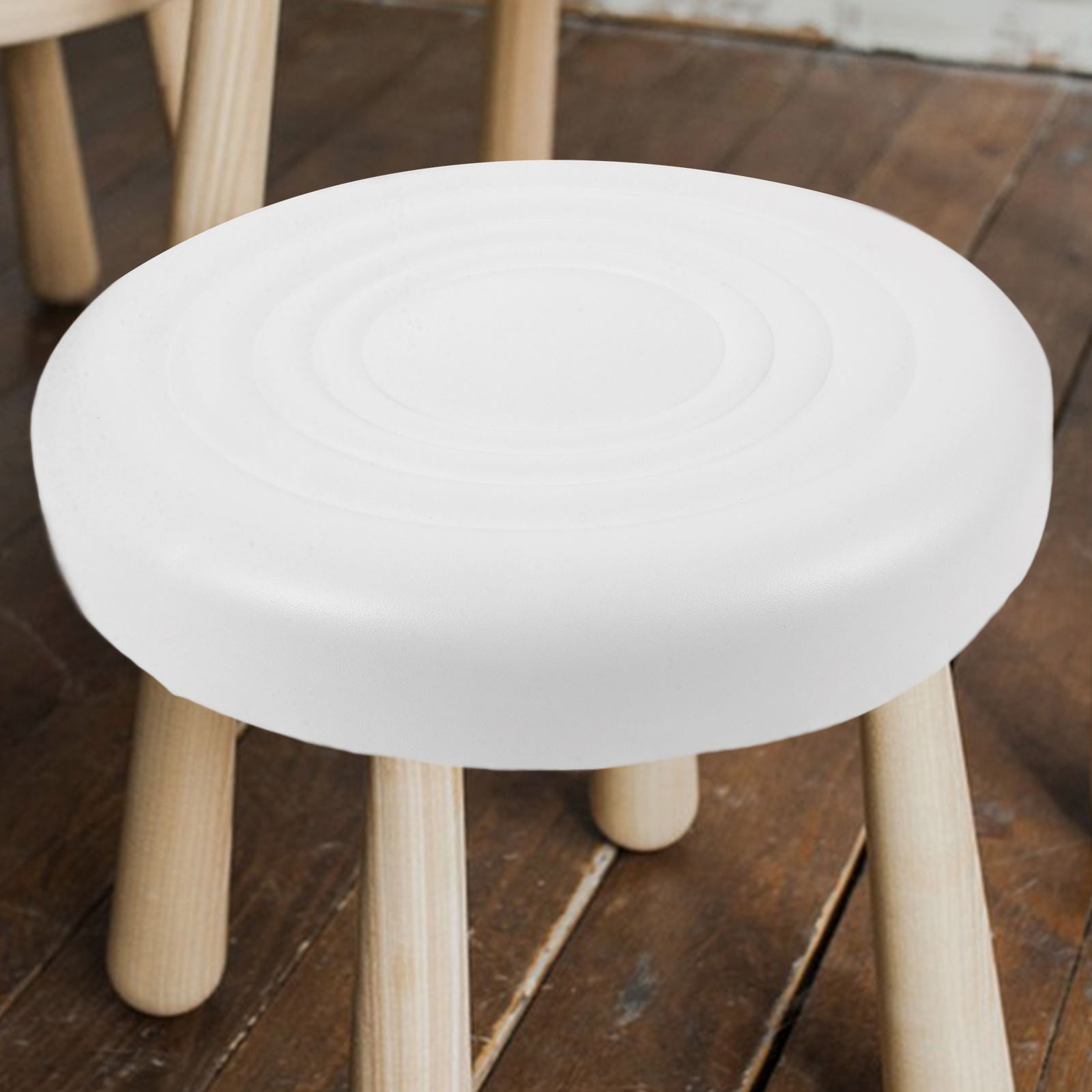 MLINS Bar Stool Seat Replacement Sponge Filling Stool Surface PU Stool ...