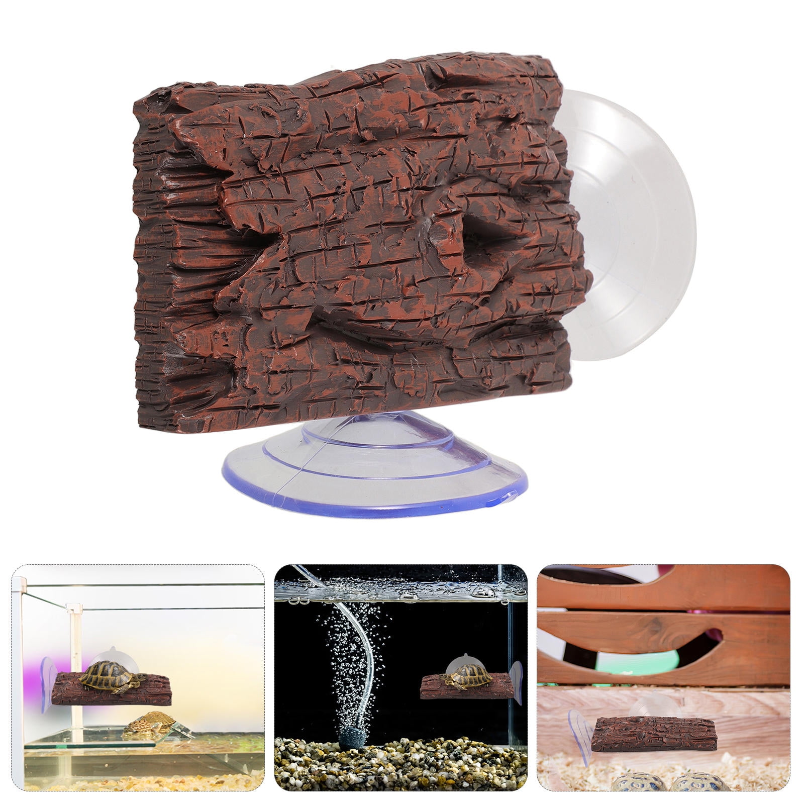 MLINS Bask Turtle Ramp Platform Turtle Tank Drying Platform 13.50X9 ...