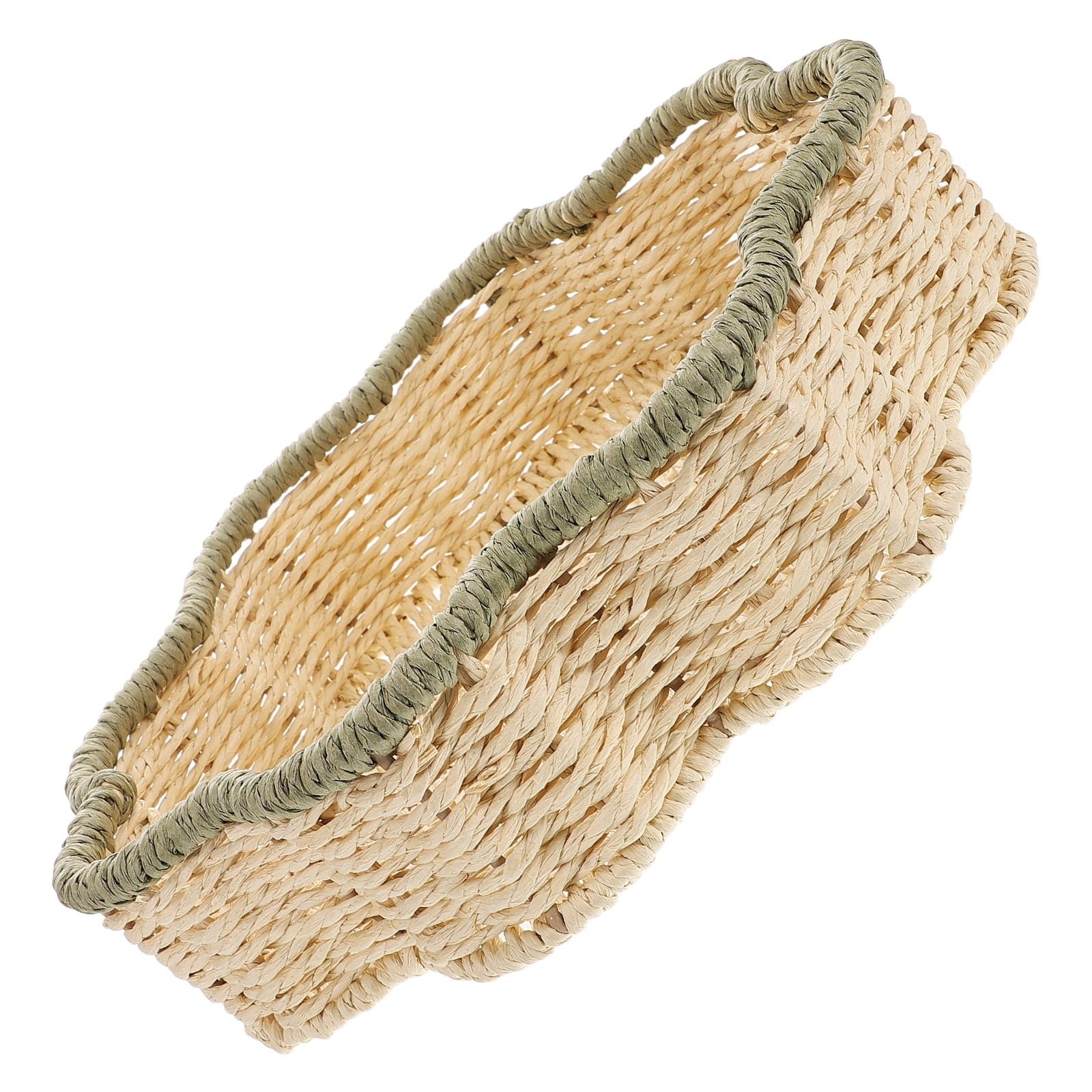 MLINS Basket Multi-purpose Laundry Room Utensils Woven Flower ...