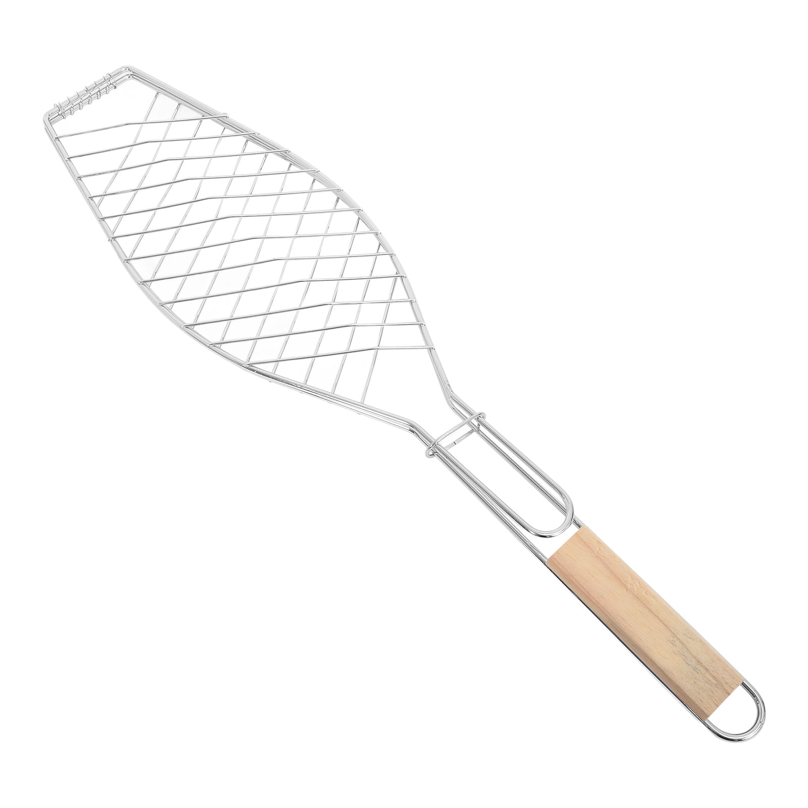 MLINS Bbq Grill Accessories Basket Skewer Fish for Grilling Trays ...