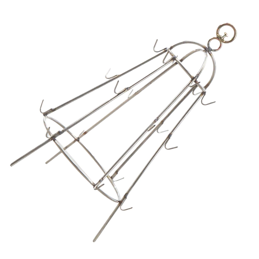 MLINS Bbq Racks for Grilling Meat Steel Hook Hanging Barbecue Outdoor ...