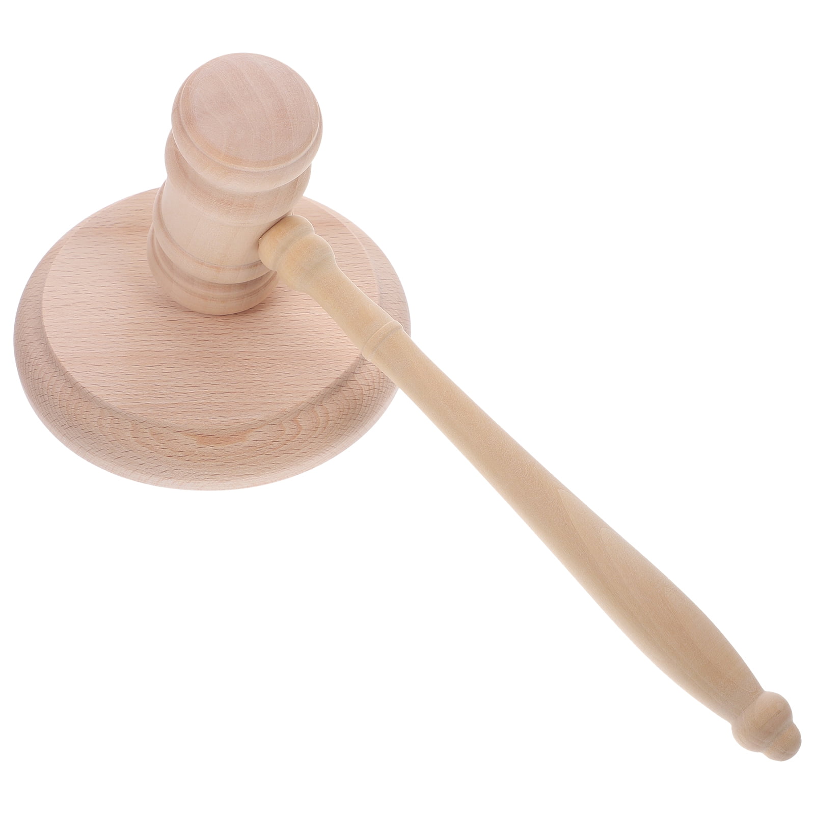 MLINS Beige Wooden Judge Gavel for Auction Craft Ideal Gift for Lawyers ...