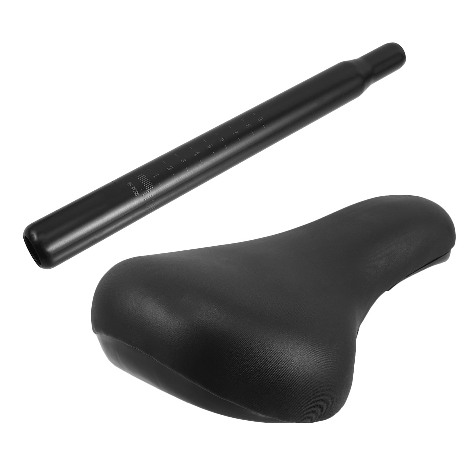 MLINS Bike Saddle Pad With Seat Post And Tools Universal Bicycle Seat ...