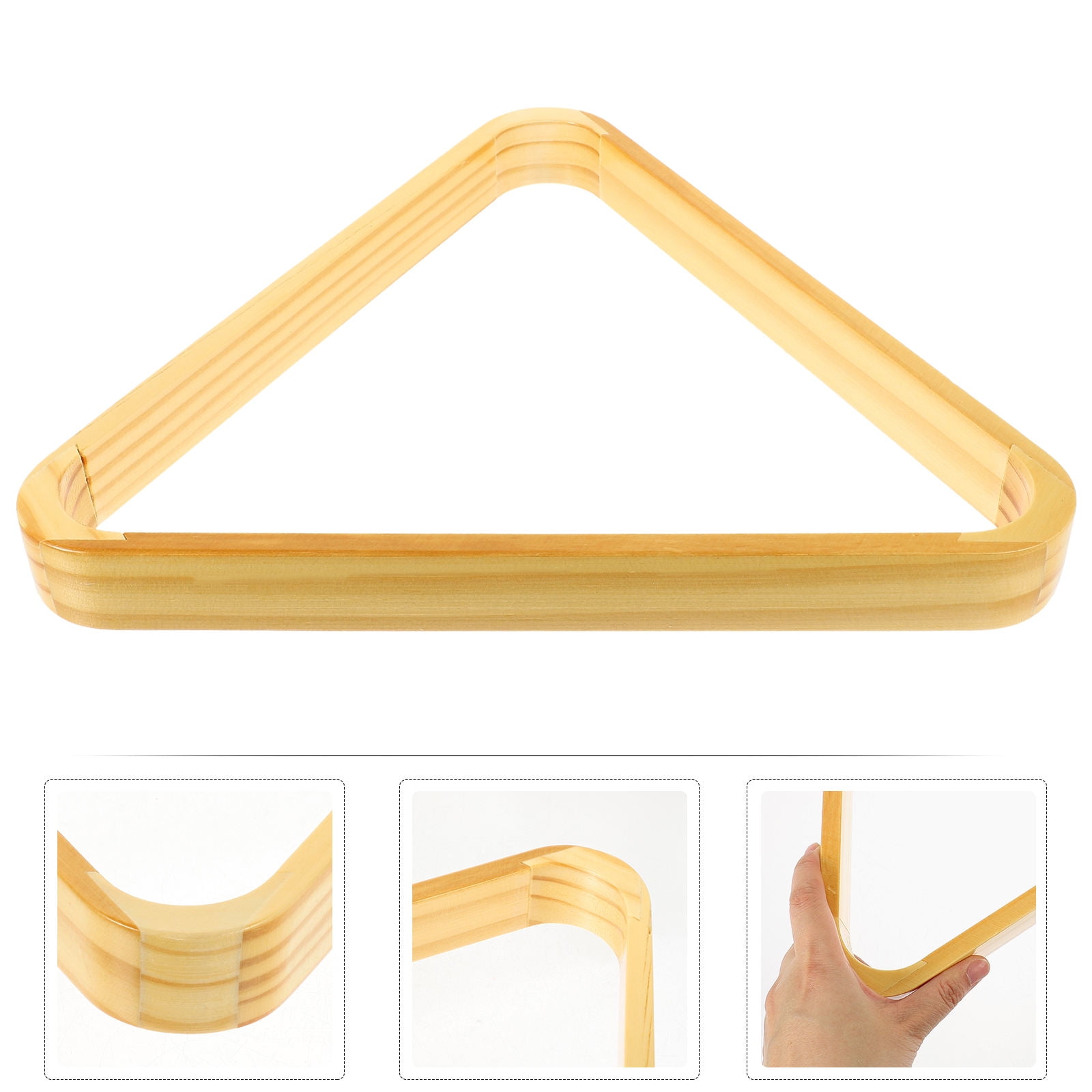 MLINS Billiard Frame Storage Pool Triangle Balls Table - Walmart.com