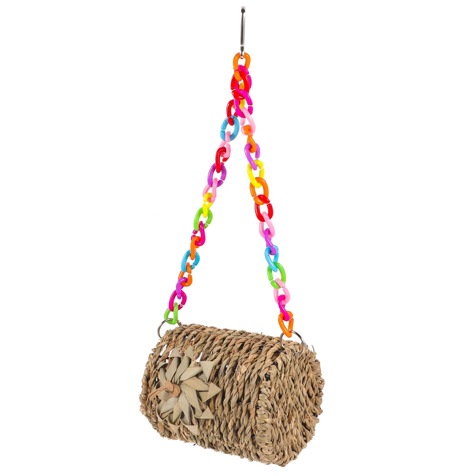 KONTONTY 1Set Hanging Parrot Nest Macaw Sleeping Bed Multi Colored for ...