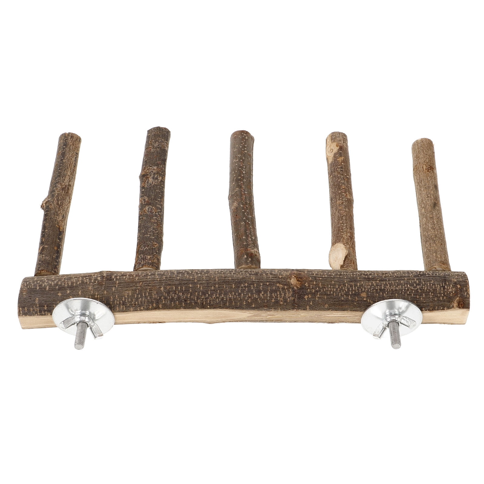 MLINS Bird Perch Stand Toy Natural Wooden Parrot Perch Bird Cage Branch ...