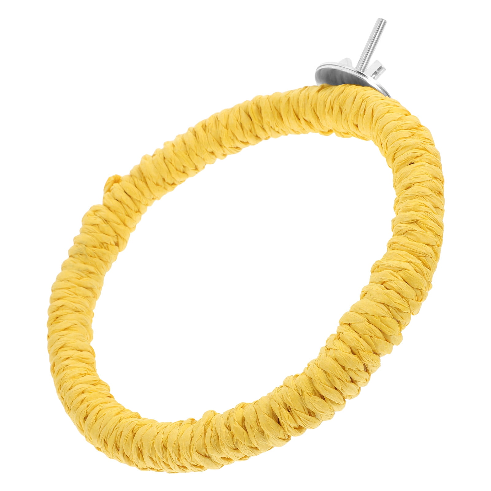 MLINS Bird Rope Swing Toy For Parakeet Cage Round Bird Perches For ...