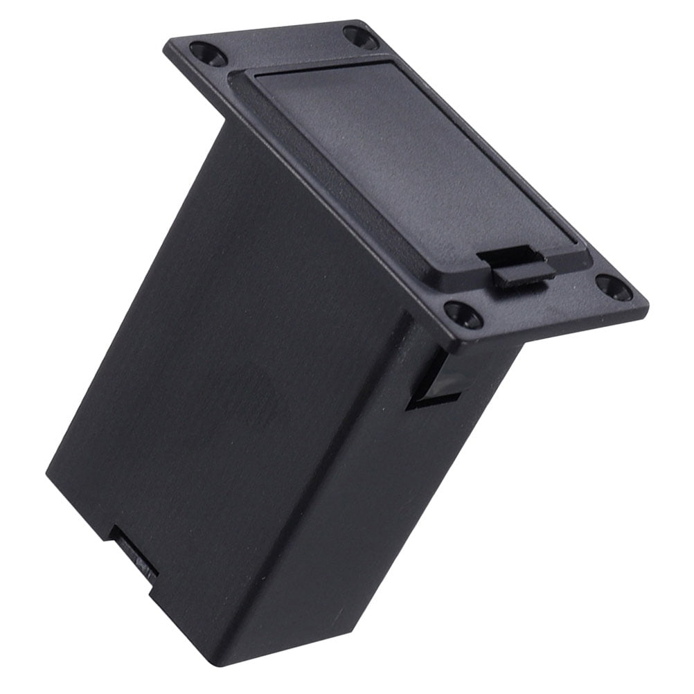 MLINS Black 9V Active Pickup Battery Holder for Guitar Acoustic Guitar ...