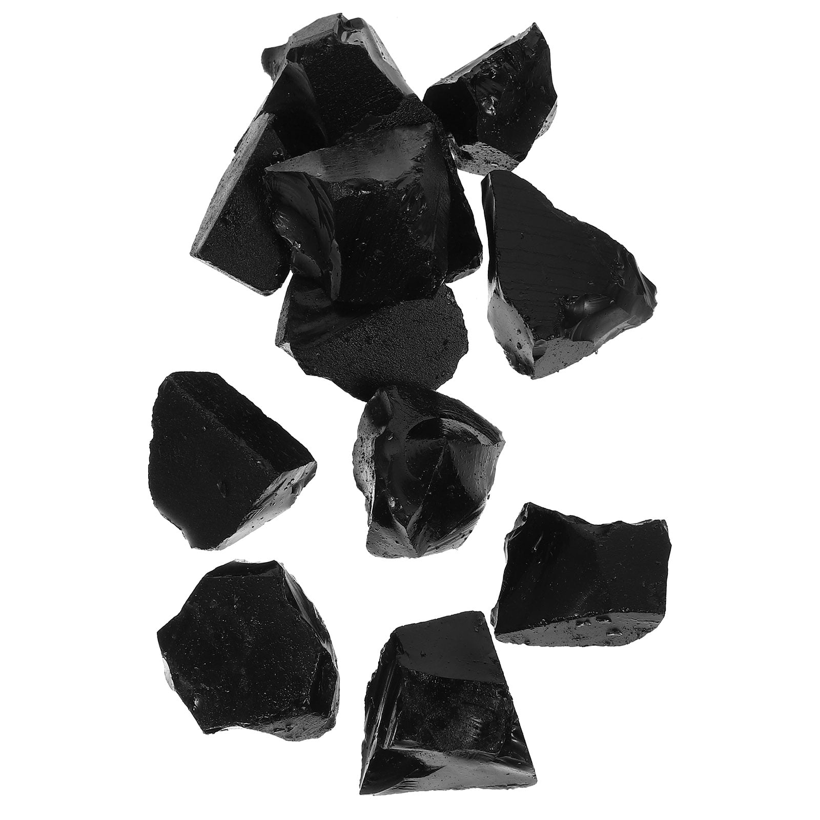 MLINS Black Crystal Stone Set for Decoration Perfect for Home Garden ...