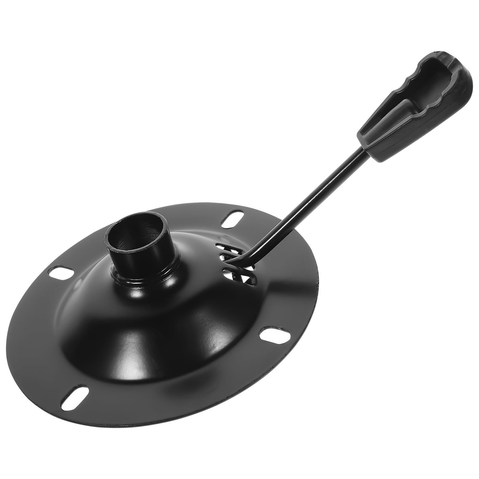 MLINS Black Iron Barber Chair Tilt Control Mechanism Base for DIY Easy ...