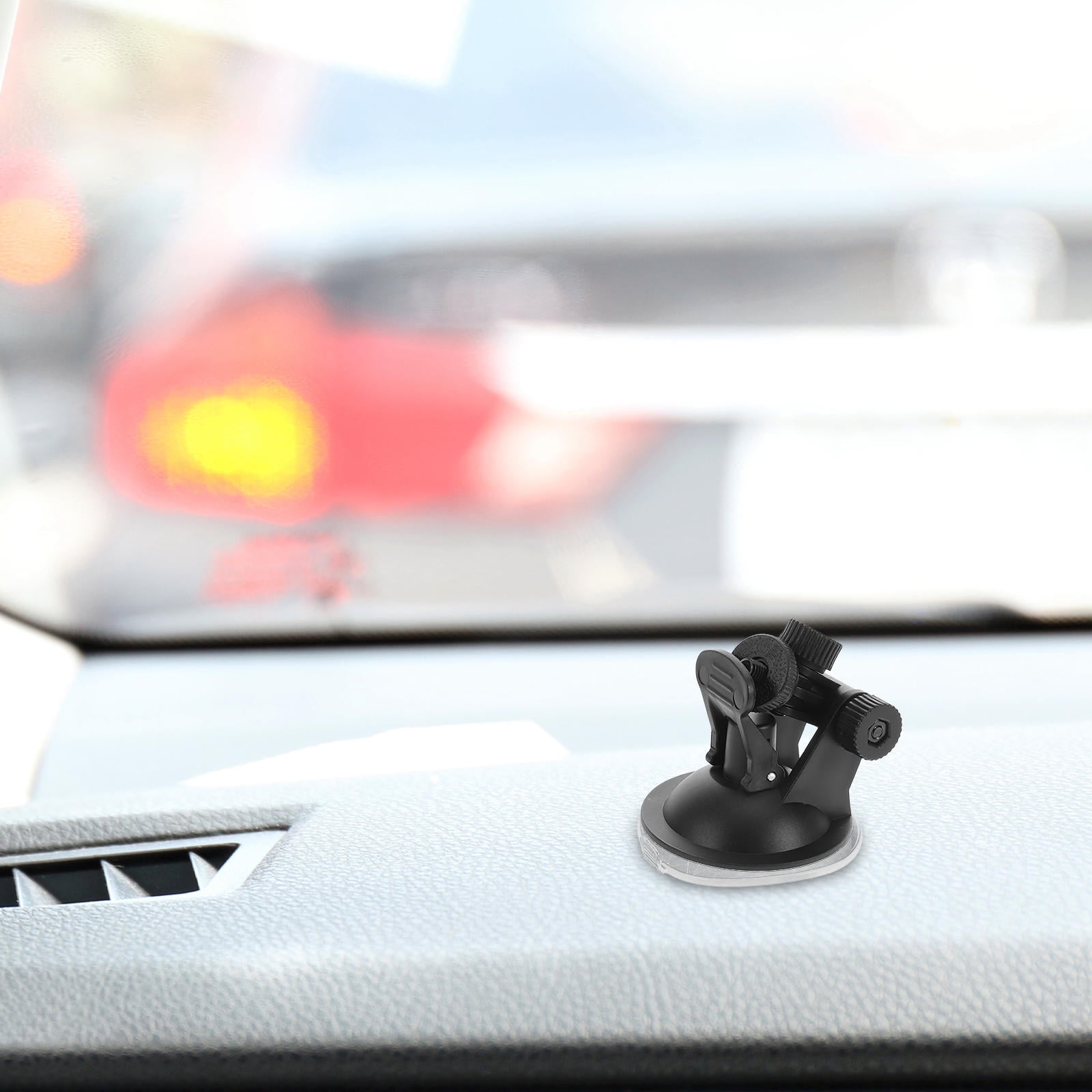 MLINS Black Suction Cup Car Camera Mount with 1/4 Inch Screw for Dash ...