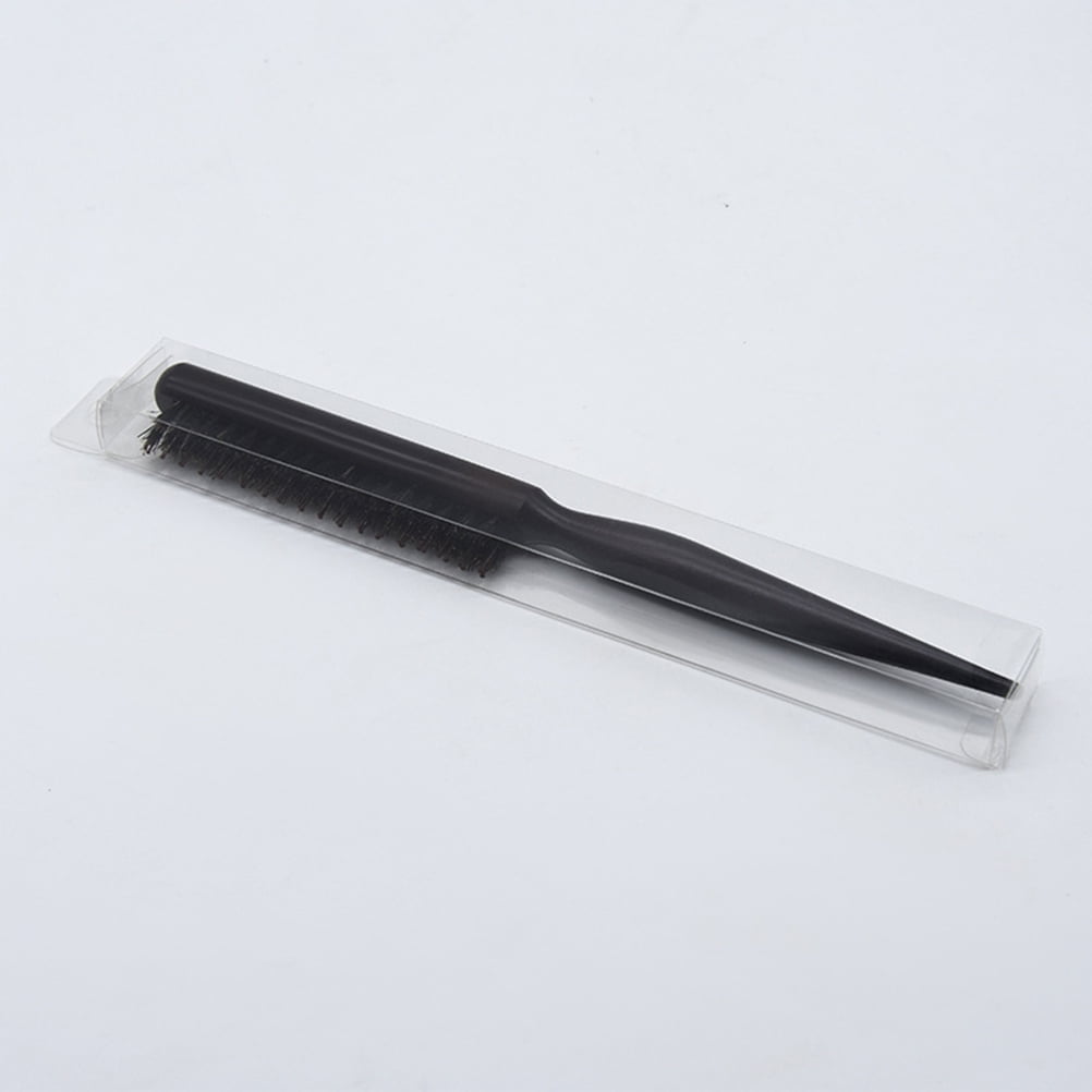 MLINS Black Wood 3Row Hair Comb for Women with Ergonomic Handle and for ...