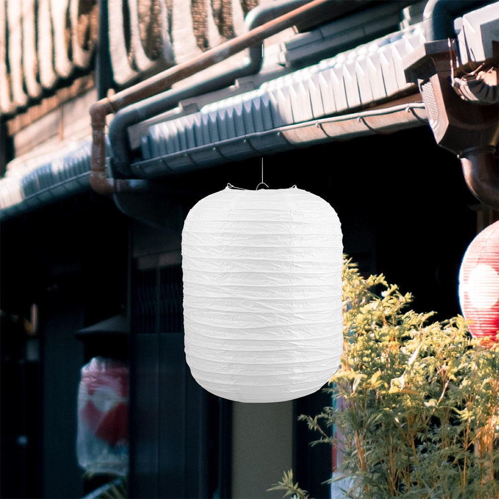 MLINS Blank DIY Paper Pendant Lamp Shade for Ceiling Lights Weddings ...