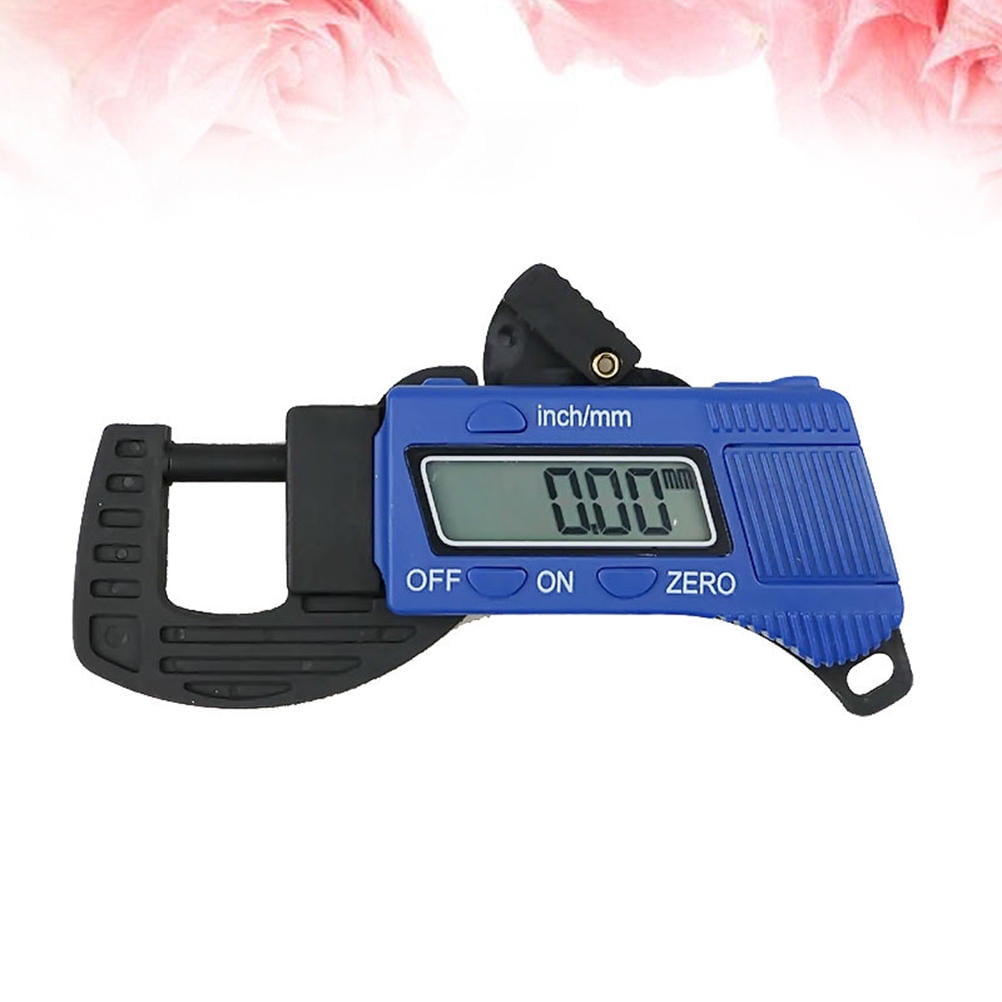 MLINS Blue Digital Thickness Micrometer Measurement Tool for Jewelry ...