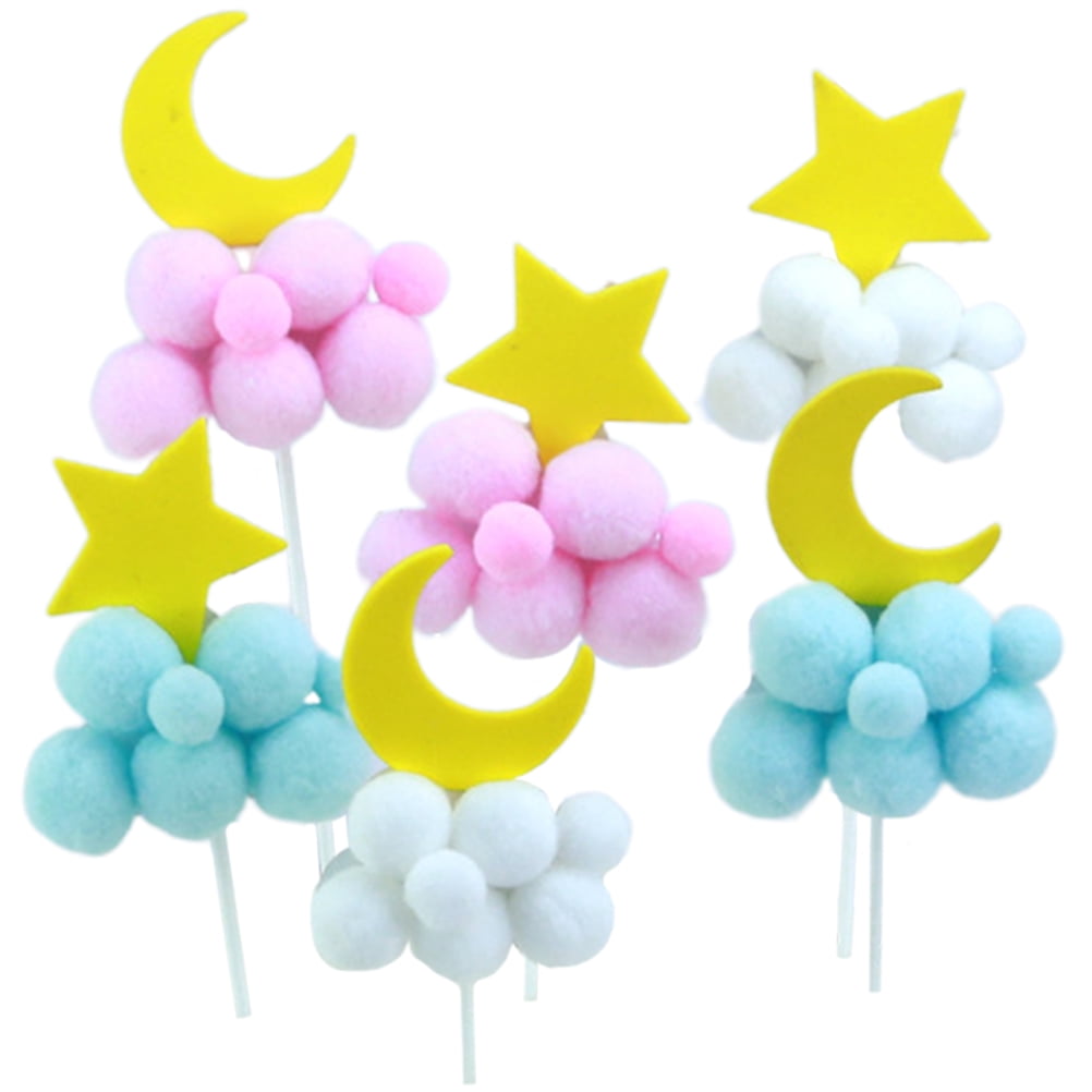 MLINS Blue Paper Cake Topper for Decoration Creative and Beautiful Look ...