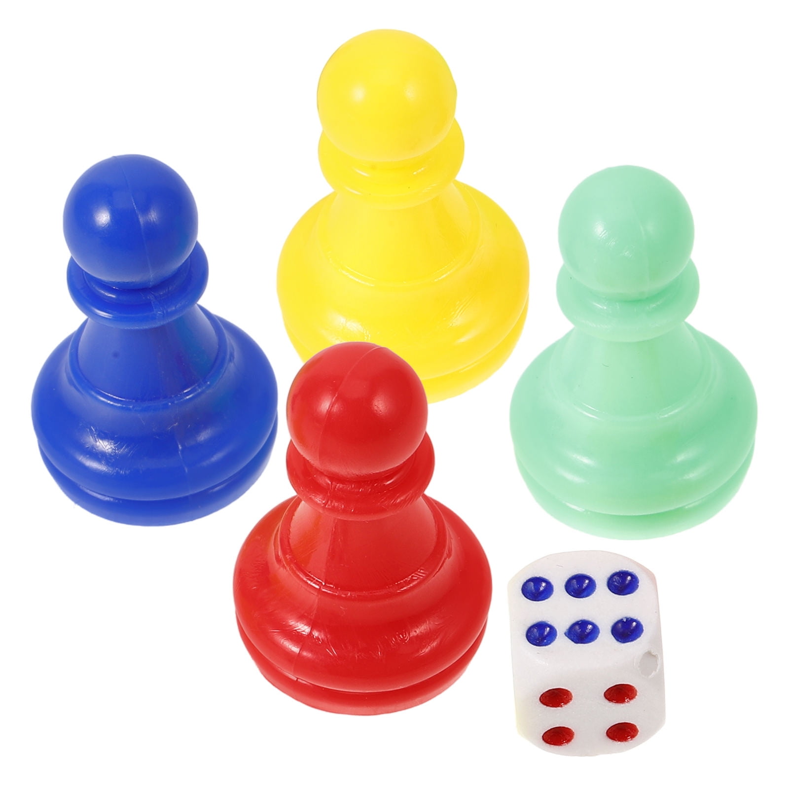 MLINS Board Game Set with Unique Game Pieces and Dice for Kids Playing ...