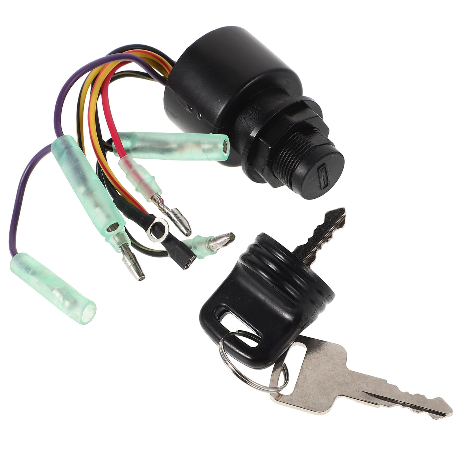 MLINS Boat Ignition Switch with Key Scooter Switches Hinged Automatic ...