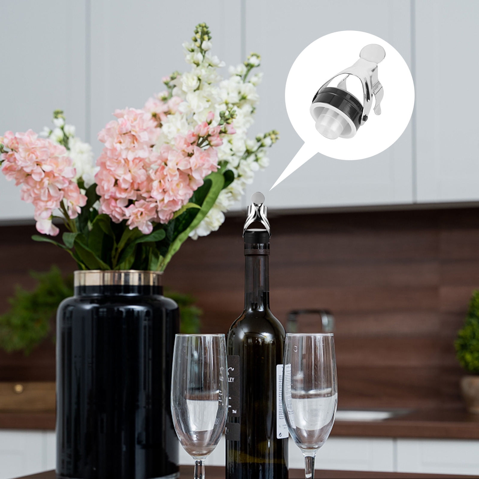 MLINS Bottle Stoppers for Cap Plug Sparkling Wine Preservation Tool ...
