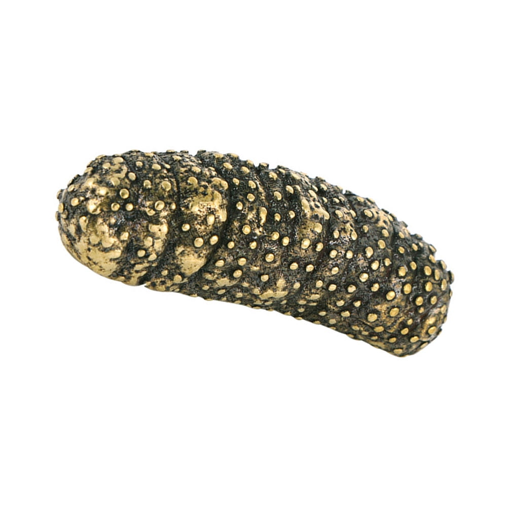MLINS Brass Trepang Sea Cucumber Statue Small Holothurian Sculpture ...