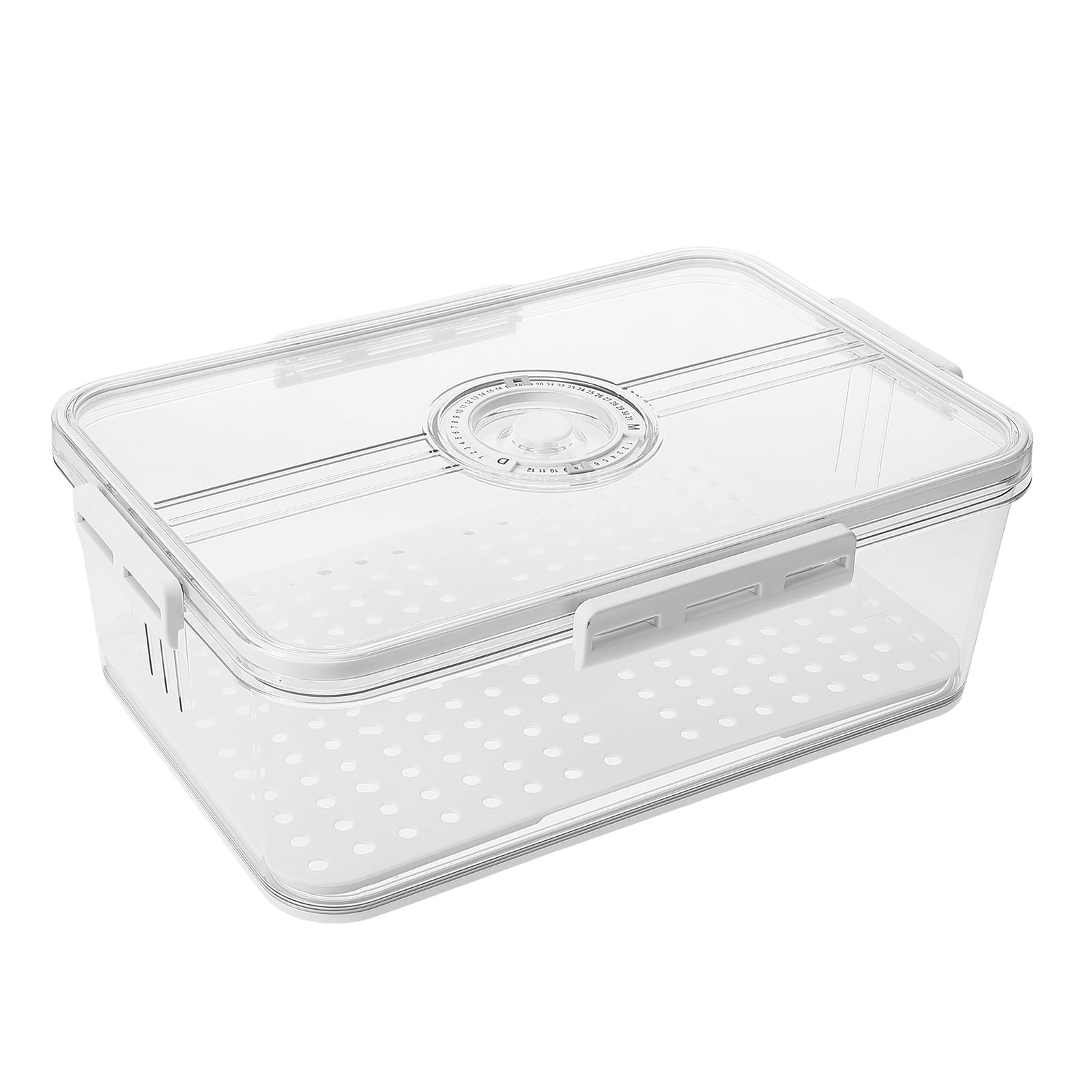 MLINS Bread Container Time Recording Bread Box Airtight Bread Box ...