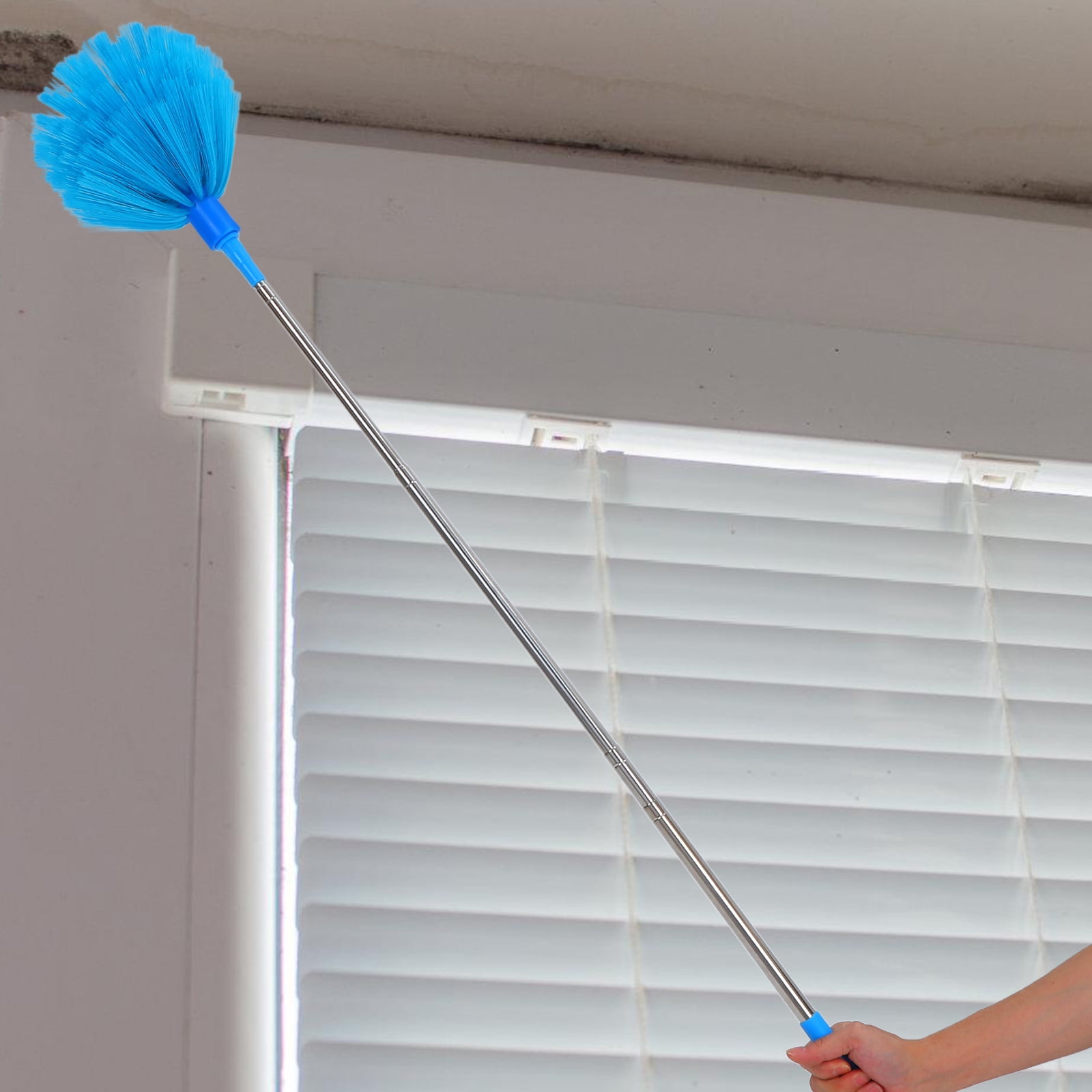 MLINS Broom Head Telescoping Duster Extendable for High Ceilings ...
