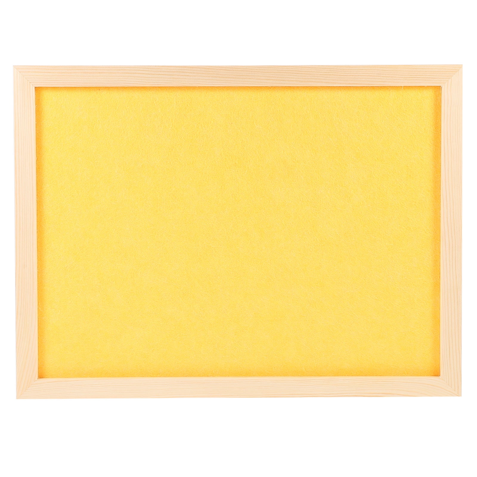 HEALEEP Decorative Bulletin Board Yellow 1Pack 15.72x11.79x0.79in ...