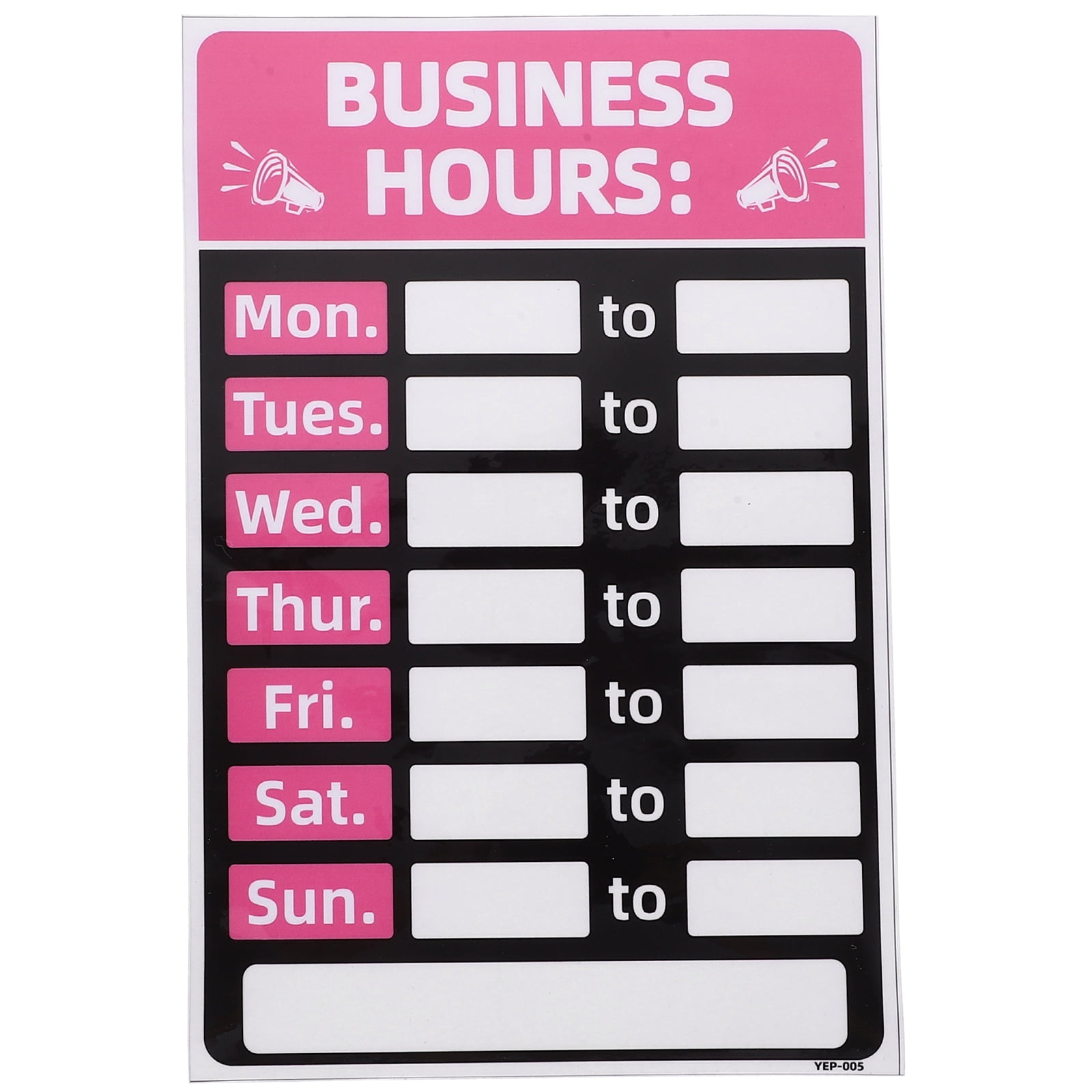 MLINS Business Sticking Closed Open Sign Store Open Closed Sign ...