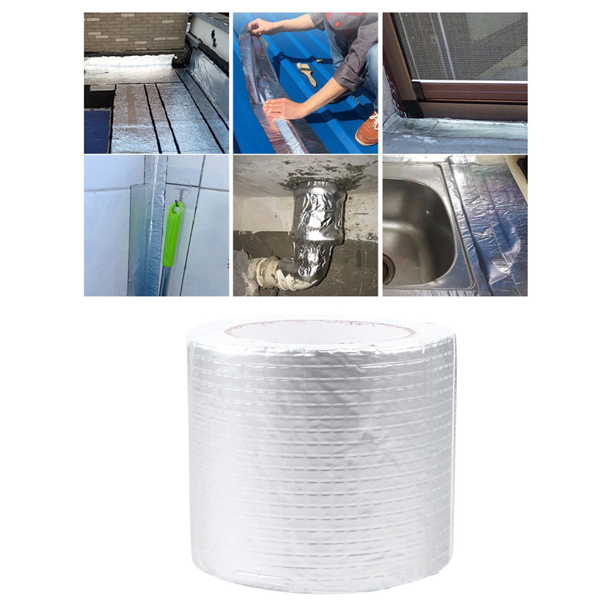 MLINS Butyl Rubber Repair Tape Simple Practical Waterproof Tube Repair ...