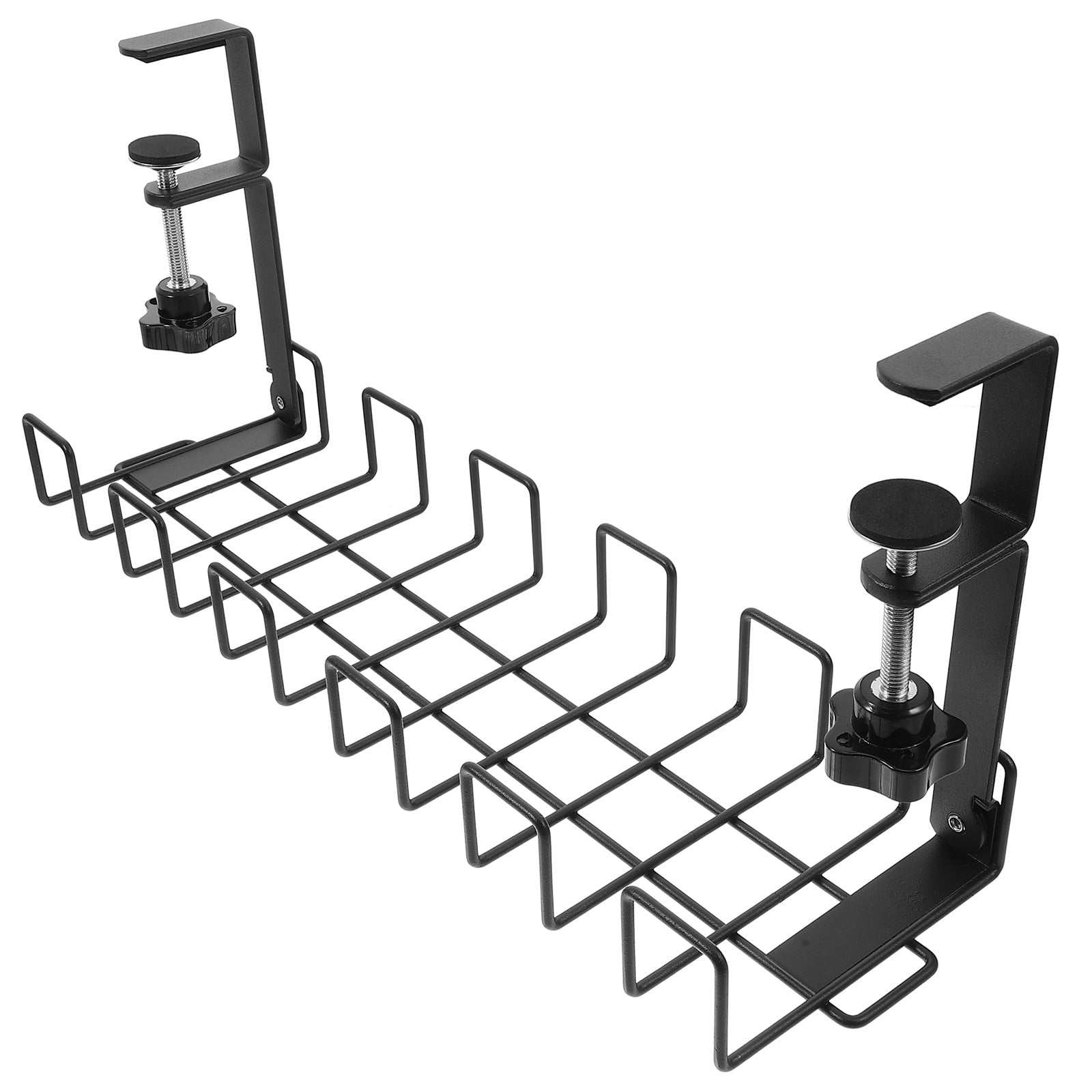 MLINS Cable Management Rack Under Table Cord Holder Cable Management ...