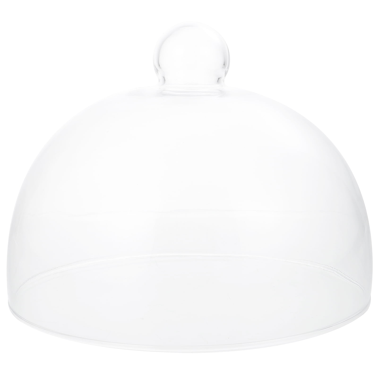 GAXIRE Cake Cloche Dome Clear Dome Food Cover Transparent 1Set 8.3x8 ...