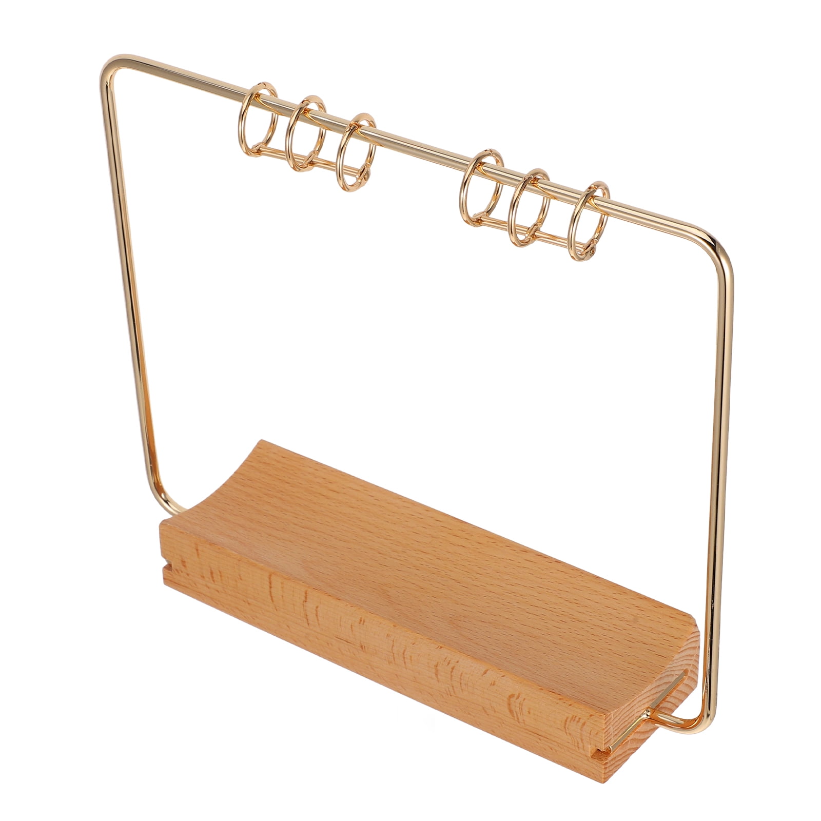 MLINS Iron and Beech Calendar Stand for Desk Use at Home Stylish and ...