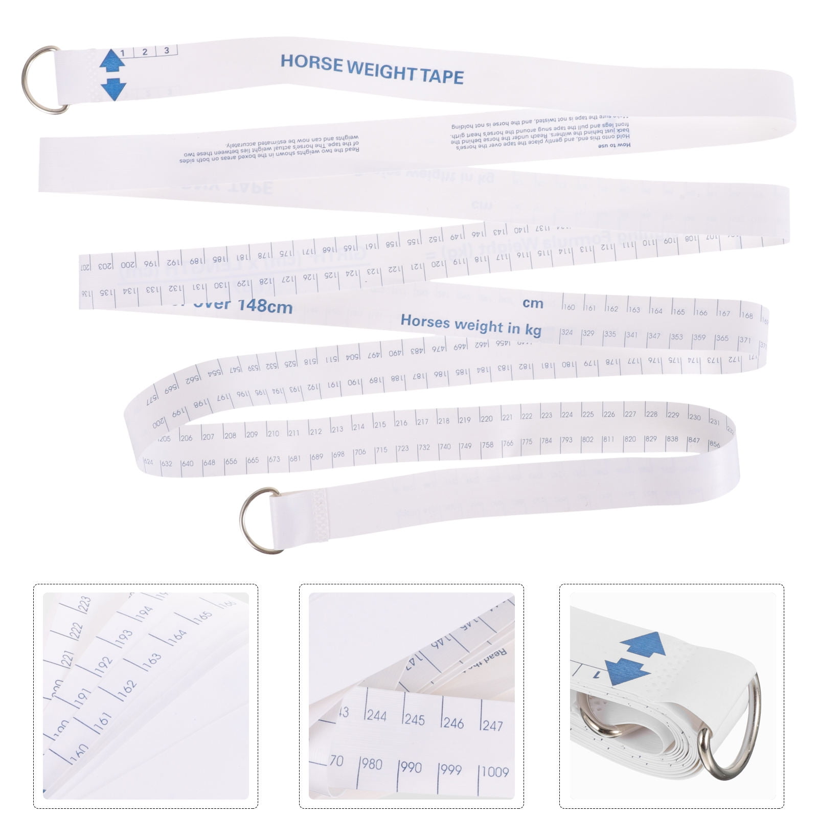 MLINS Calf Weight Tape Bust Measurement Animal Husbandry Measuring The ...