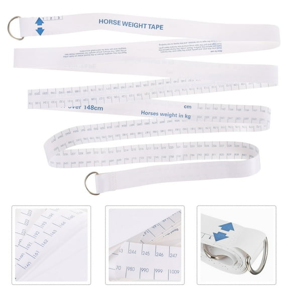 MLINS Calf Weight Tape Bust Measurement Animal Husbandry Measuring The ...