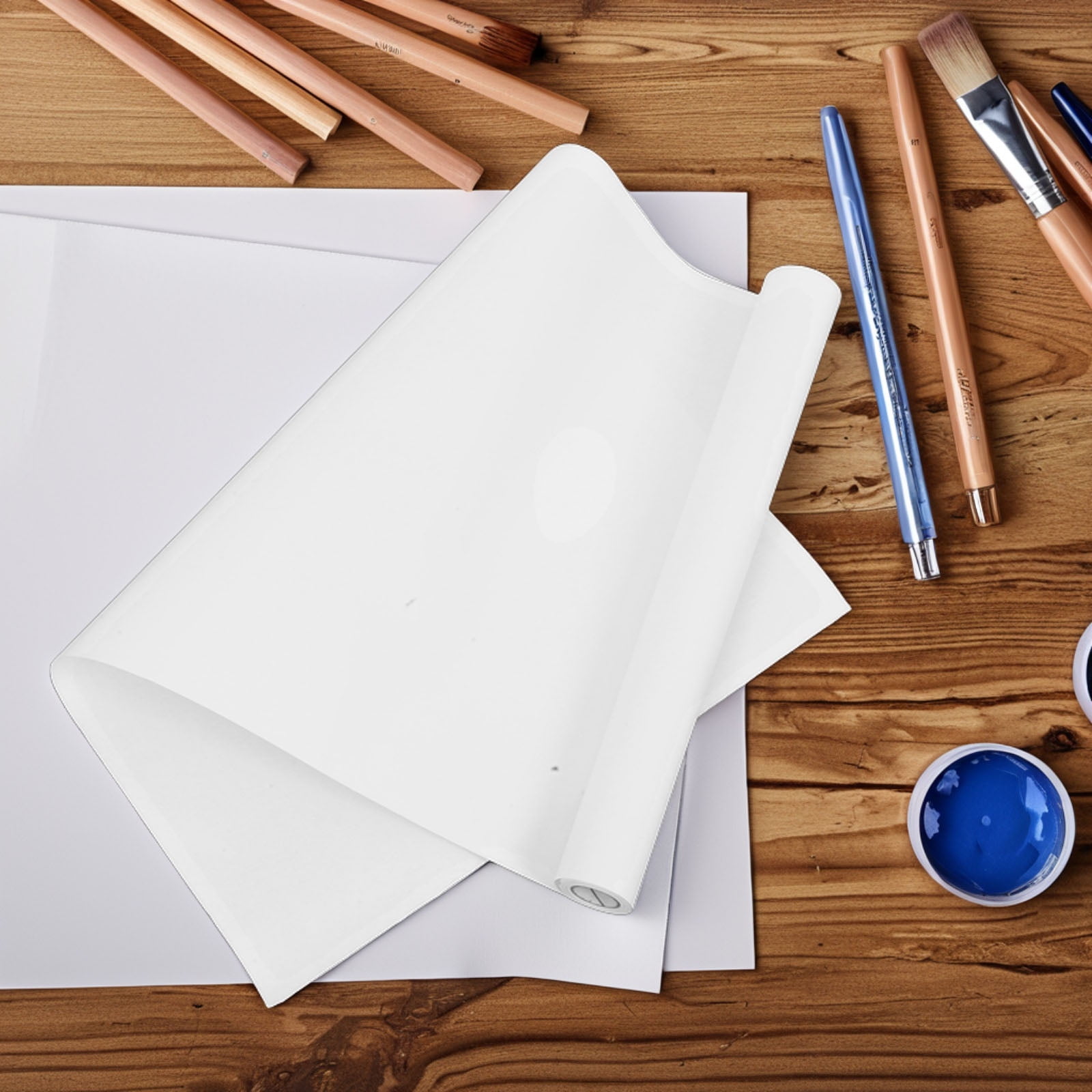 MLINS Calligraphy and Painting Sketch Paper Roll for Easel Blank ...