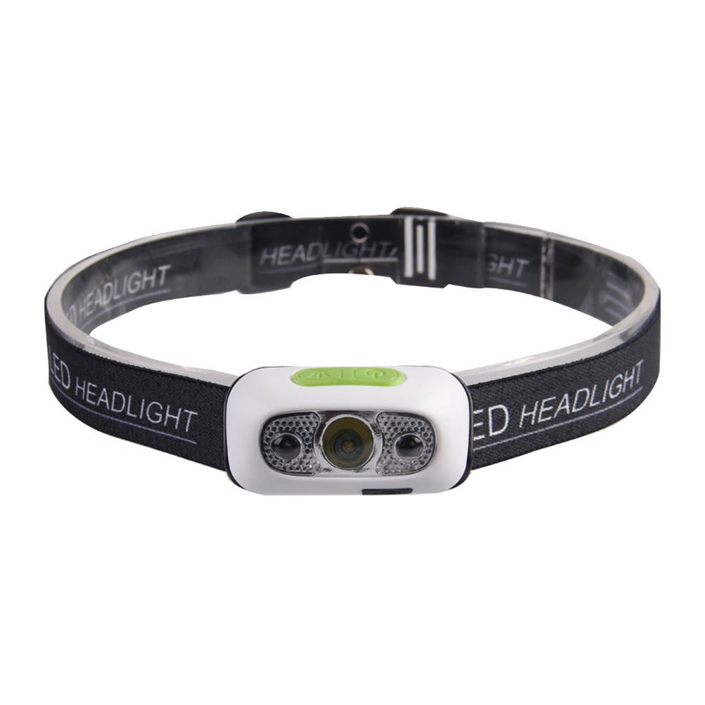 MLINS Camping Light USB Charging Headlight Fisherman Headlamp Work ...