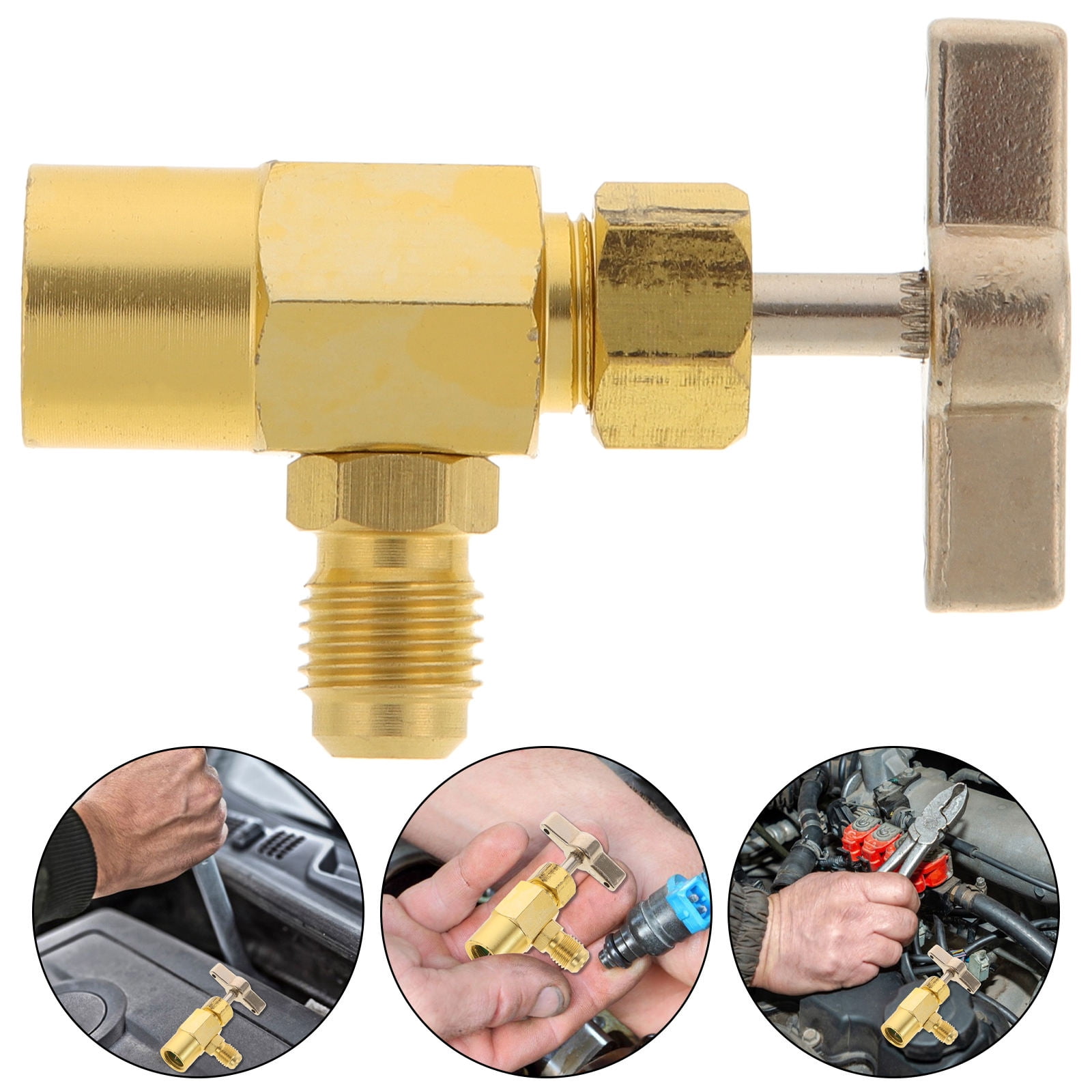 MLINS Can Tap With Tank Adapter Refrigerant Adapter Converter R134a ...