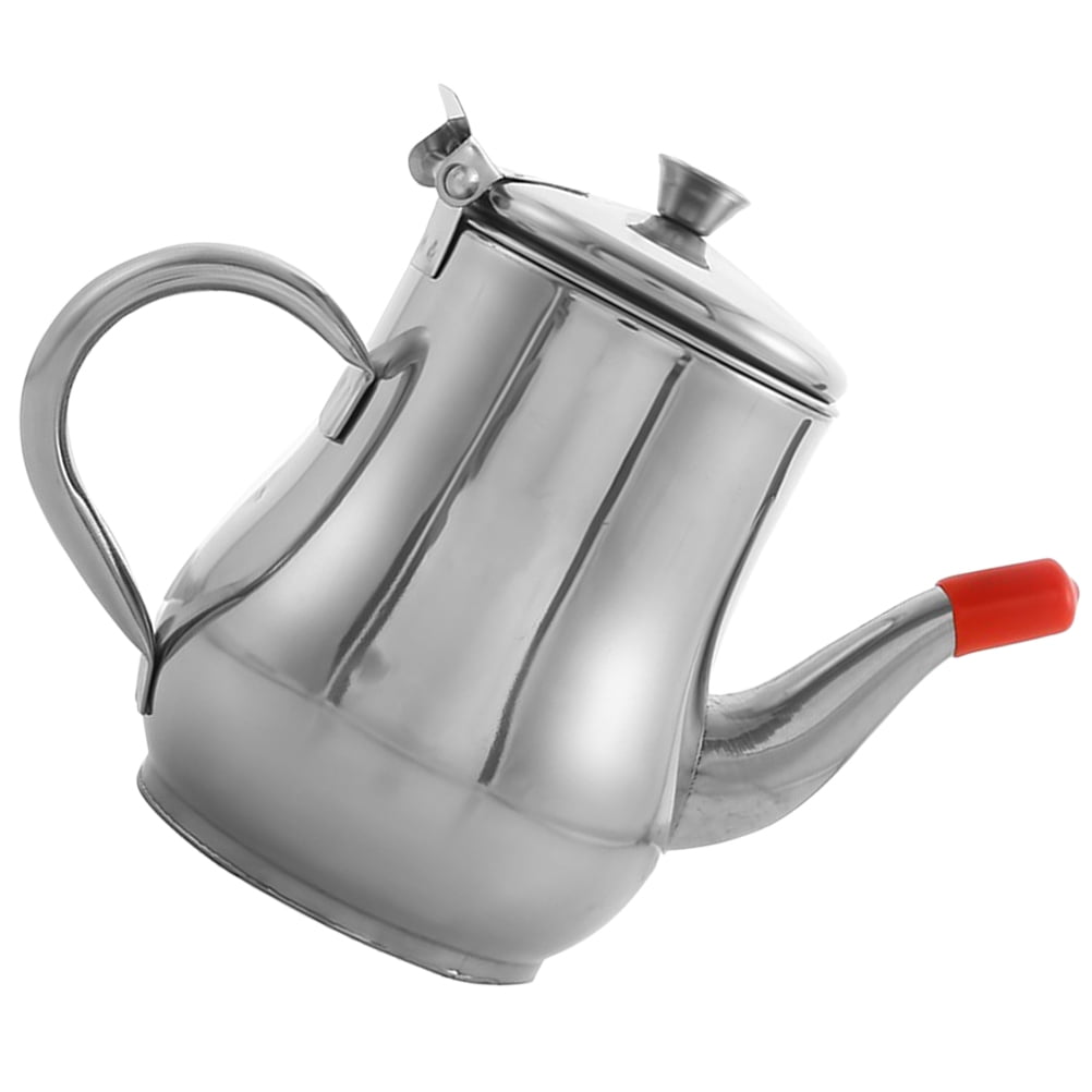 MLINS Oil Strainer Container Grease Steel Filter Cooking Household Pot ...