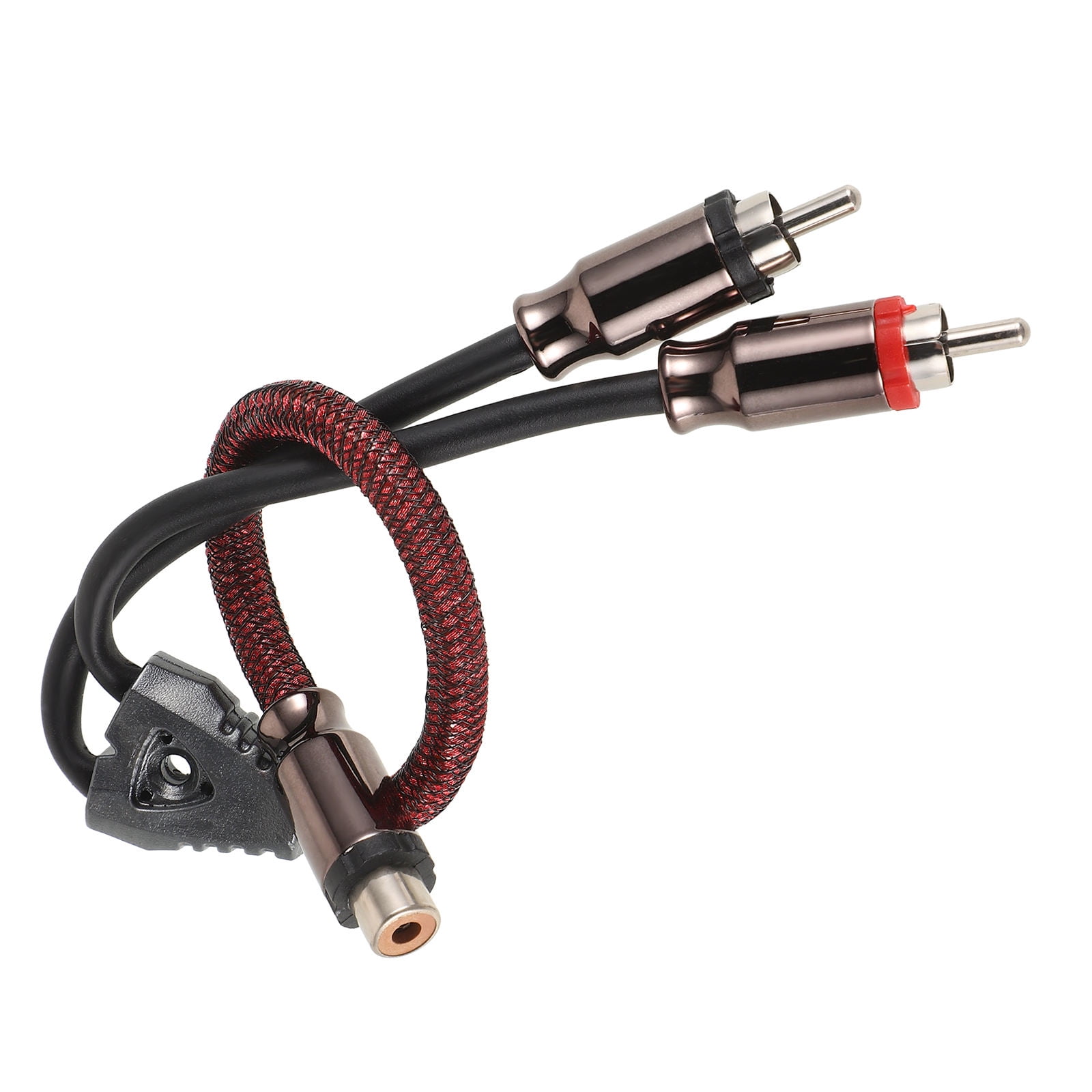 MLINS Car Audio Cable Rca To Dual Rca Power Amplifier Cable Audio ...