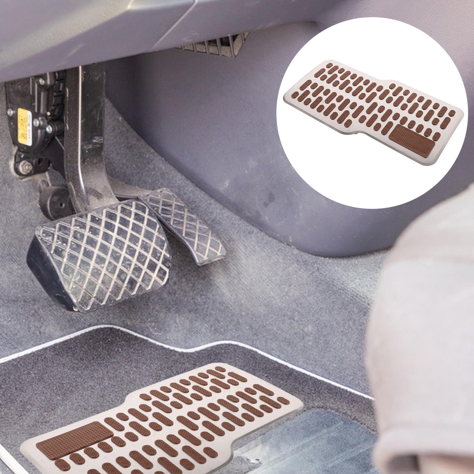 MLINS Car Brake Foot Pedal Pad Vehicle Brake Accelerator Pedal ...