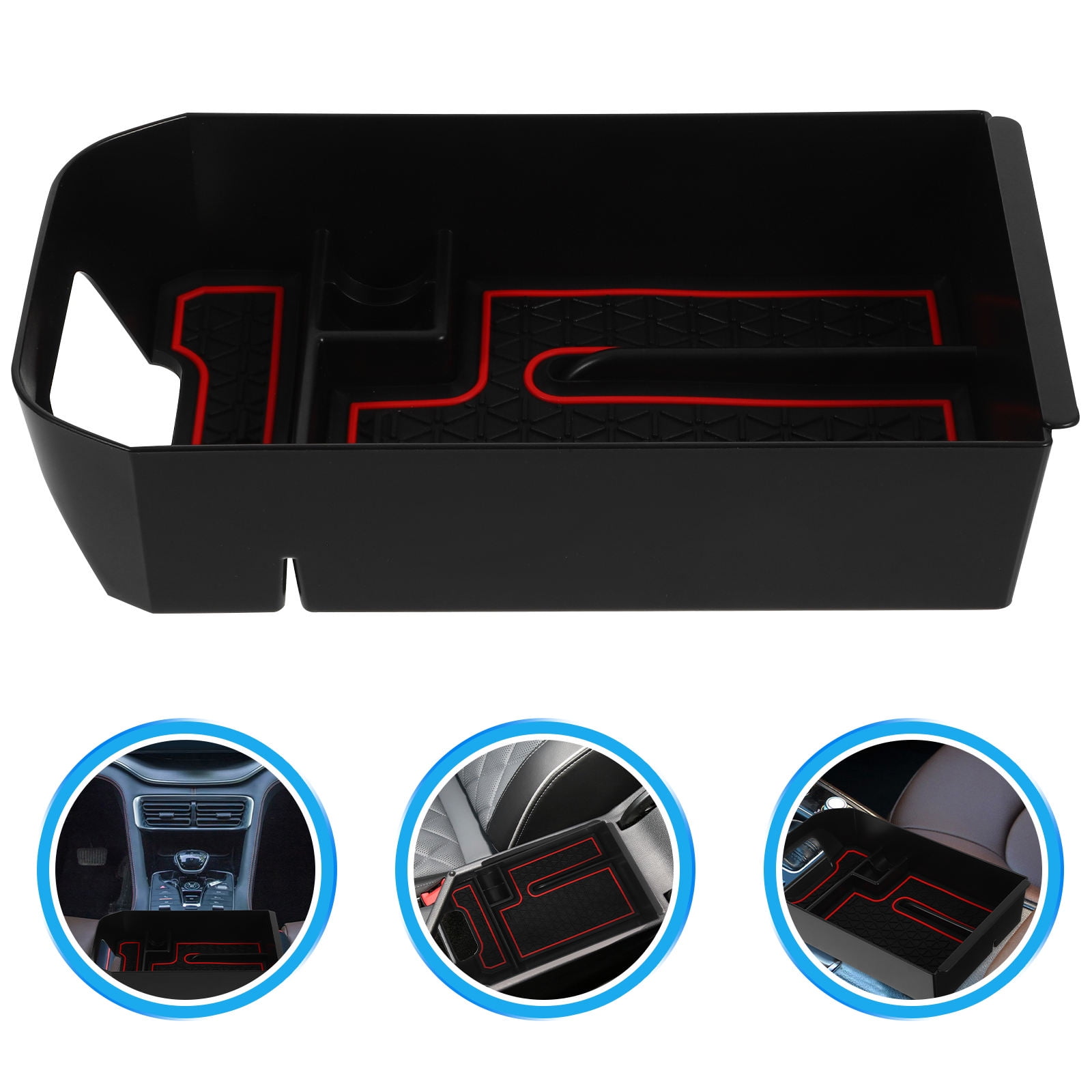 MLINS Car Dashboard Storage Box Center Console Dashboard Storage Tray ...