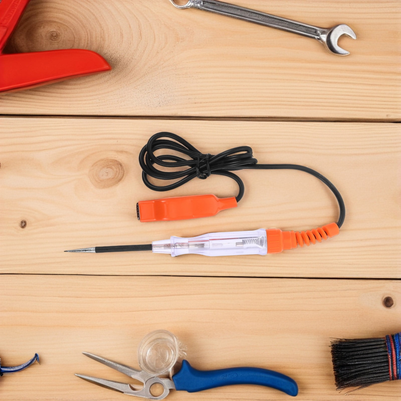 MLINS Car Electrical Voltage Test Pen Circuit Tester with Cable Auto ...