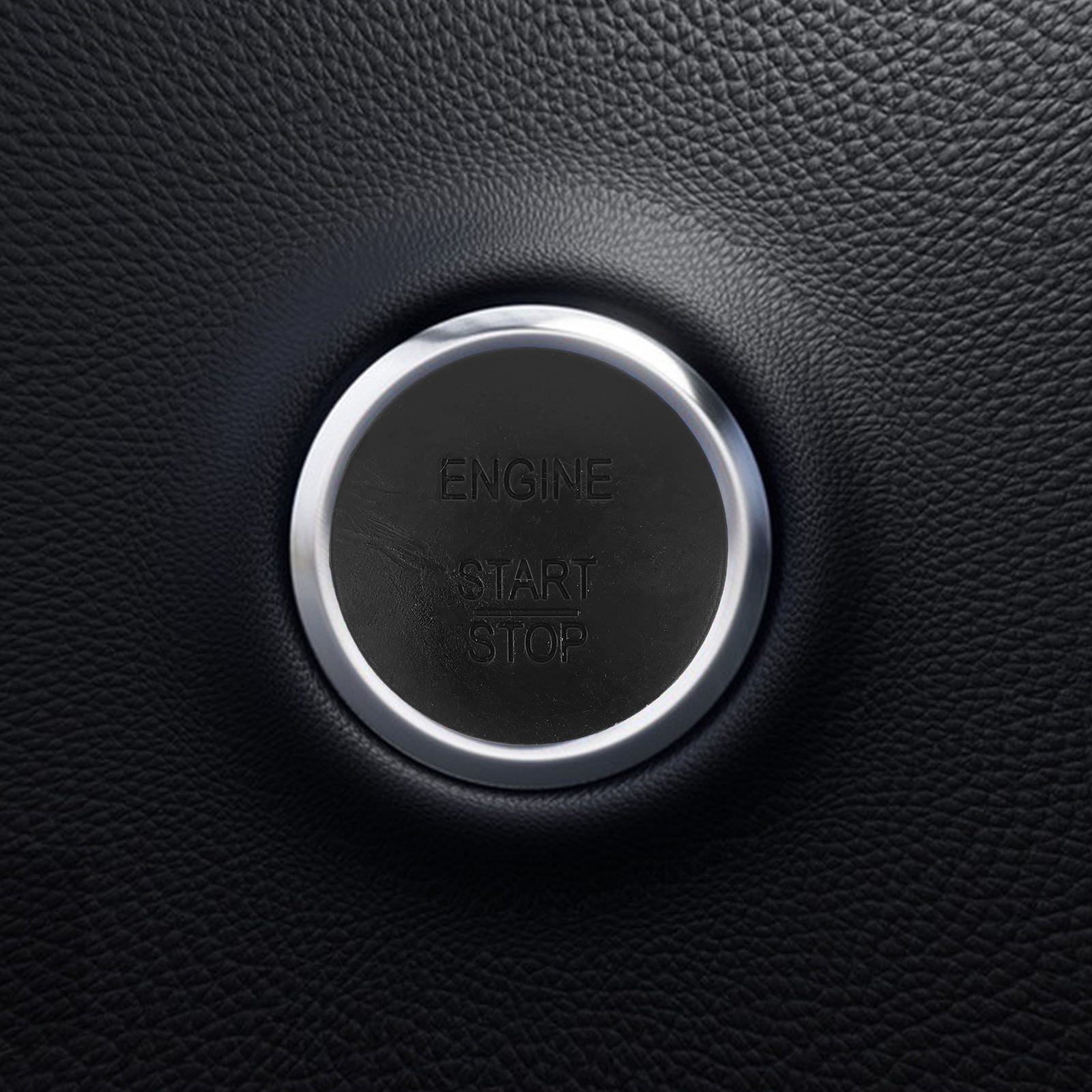 MLINS Car Engine Start Stop Button Cover Plastic Car Push Button Start ...