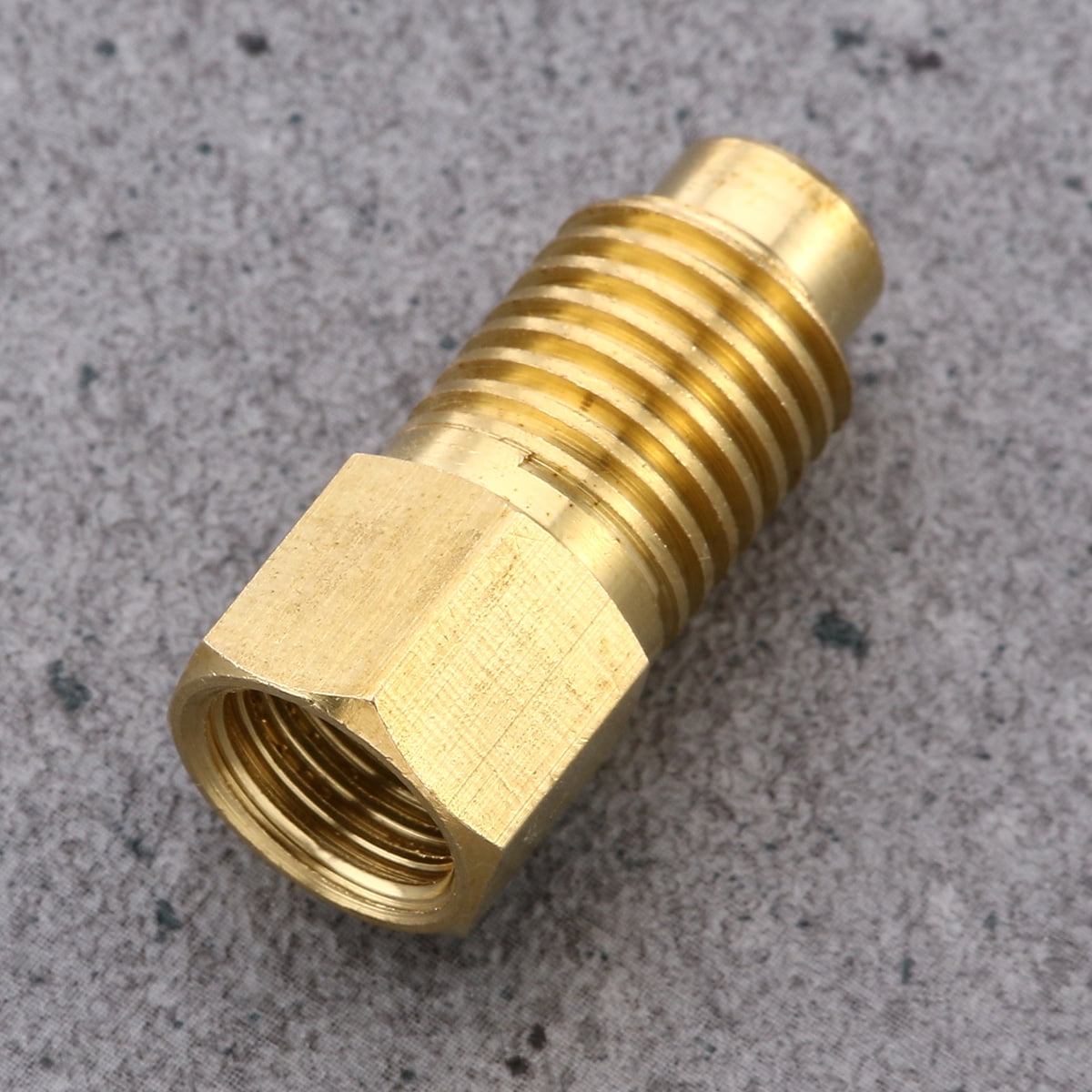 MLINS Car R134A Refrigerant Adapter 1/4 SAE to 1/2 Vacuum Pump Adapter ...